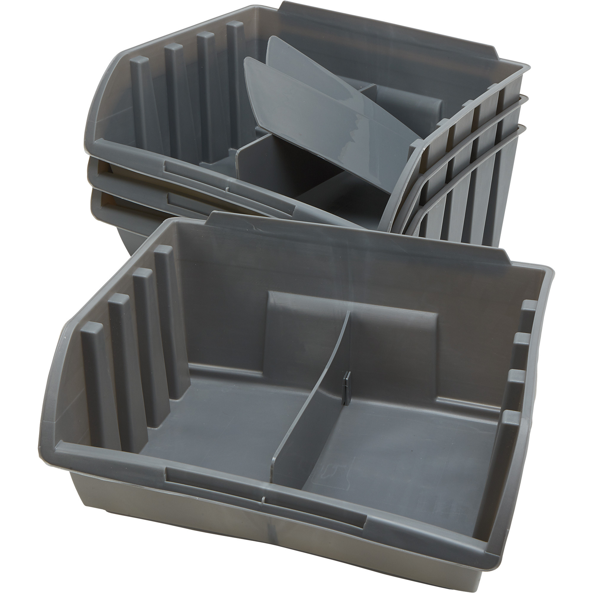 Strongway Large Stackable Bins, 4-Pk. | Northern Tool