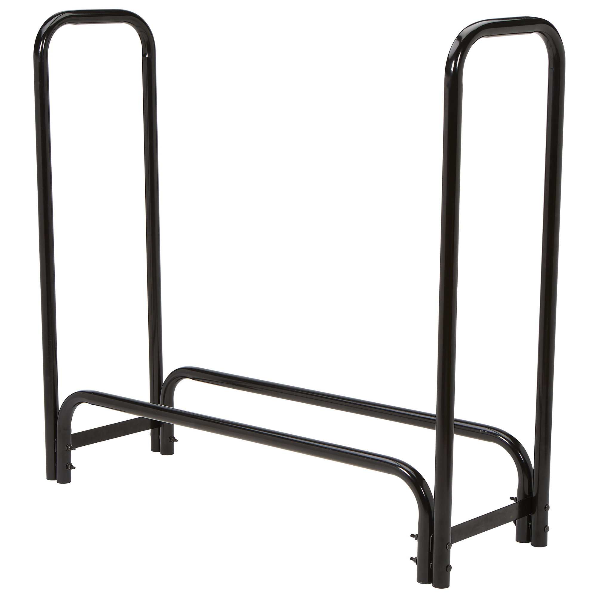 Roughneck 4ft. Firewood Rack with Cover, 1100-lb. Capacity, Steel ...