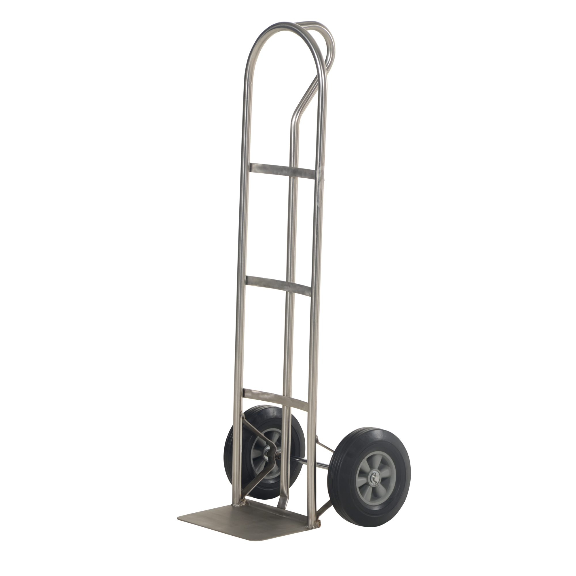 Vestil, Stainless Steel P-Handle Truck, Load Capacity 500 lb, Height 52 ...