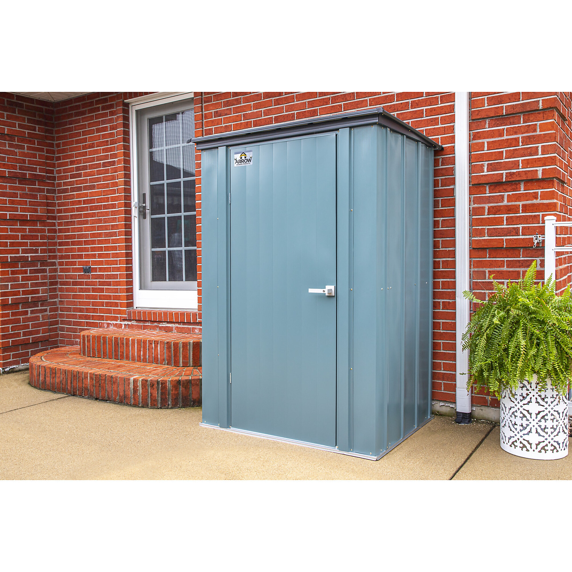 Arrow Storage Products, Spacemaker Patio Shed 4x3, Length 3.2 ft, Width ...