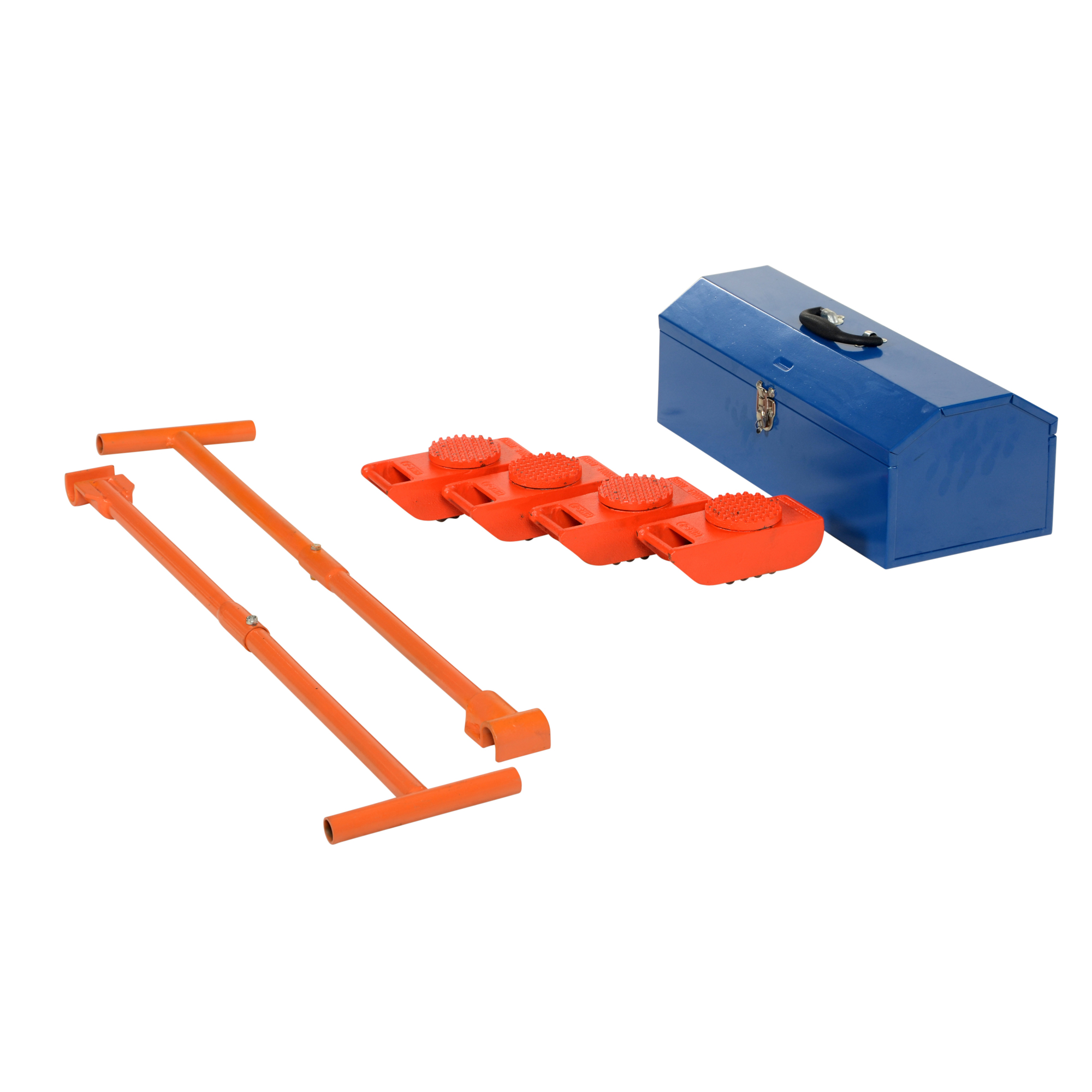 Vestil, Steel machine roller kit 8k cap, Length 9 in, Width 22 in, Load ...