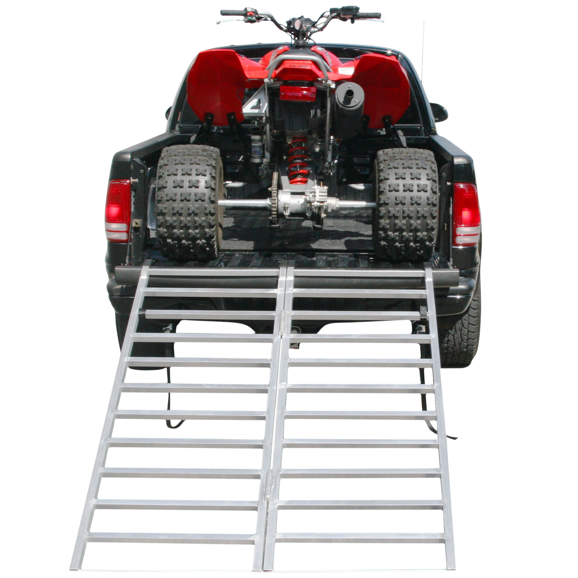 Black Widow, Alum. Extra-Wide Bi-Fold ATV Ramp, Material Aluminum ...