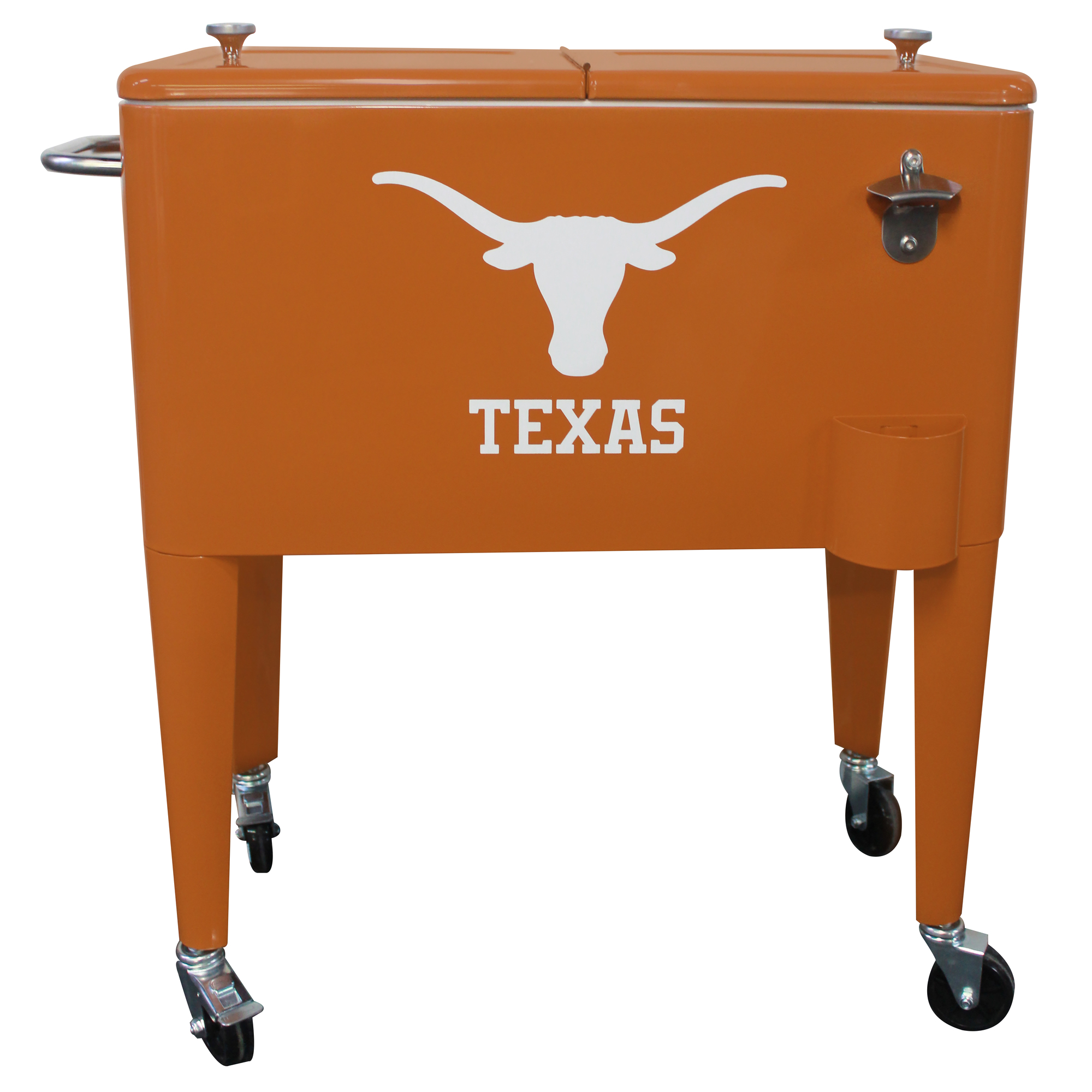 Leigh Country, Texas Longhorn 60qt. Rolling Cooler, Capacity 15 Gal ...