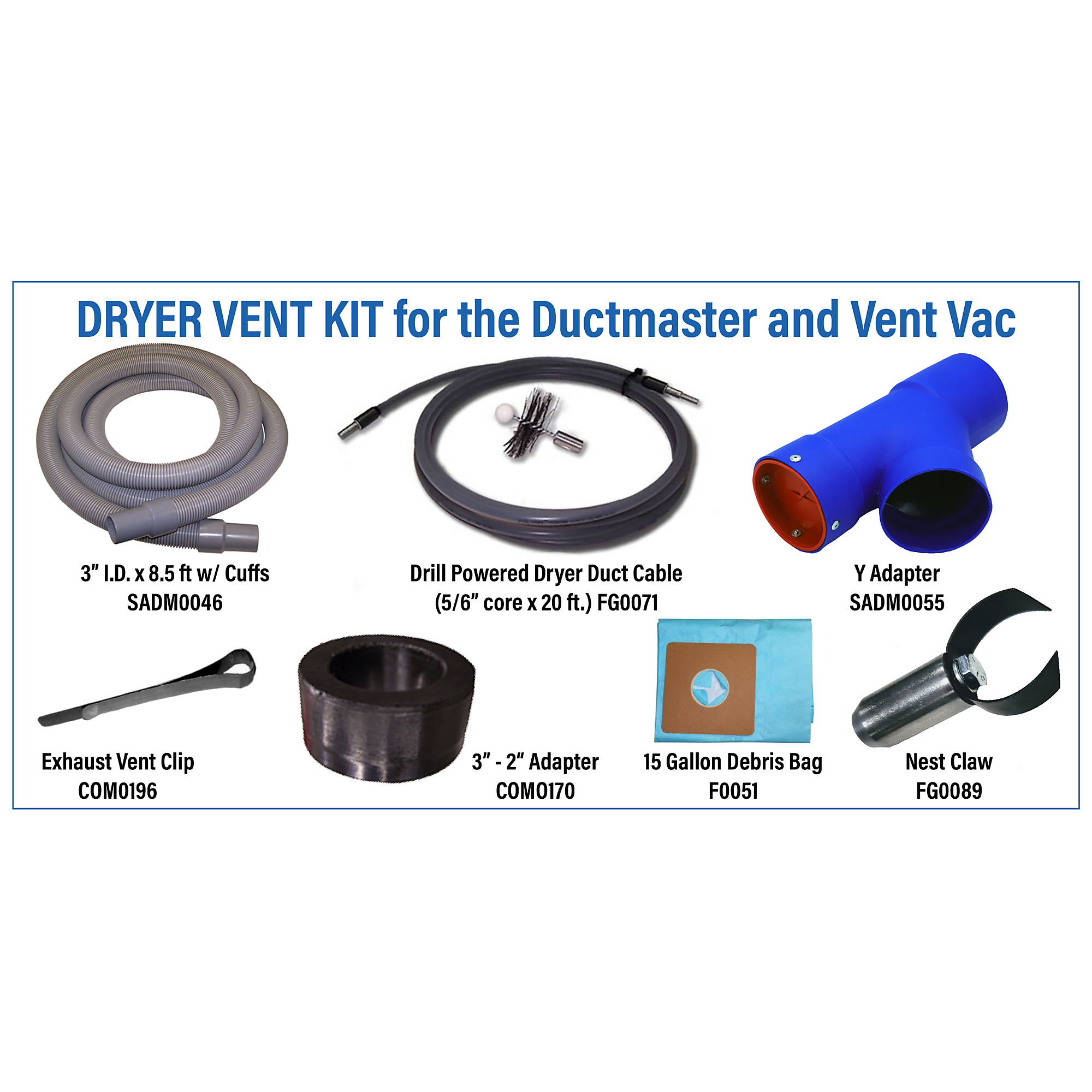 Air-Care, The DuctMaster cleans air ducts systems, Air Flow 340 cfm ...