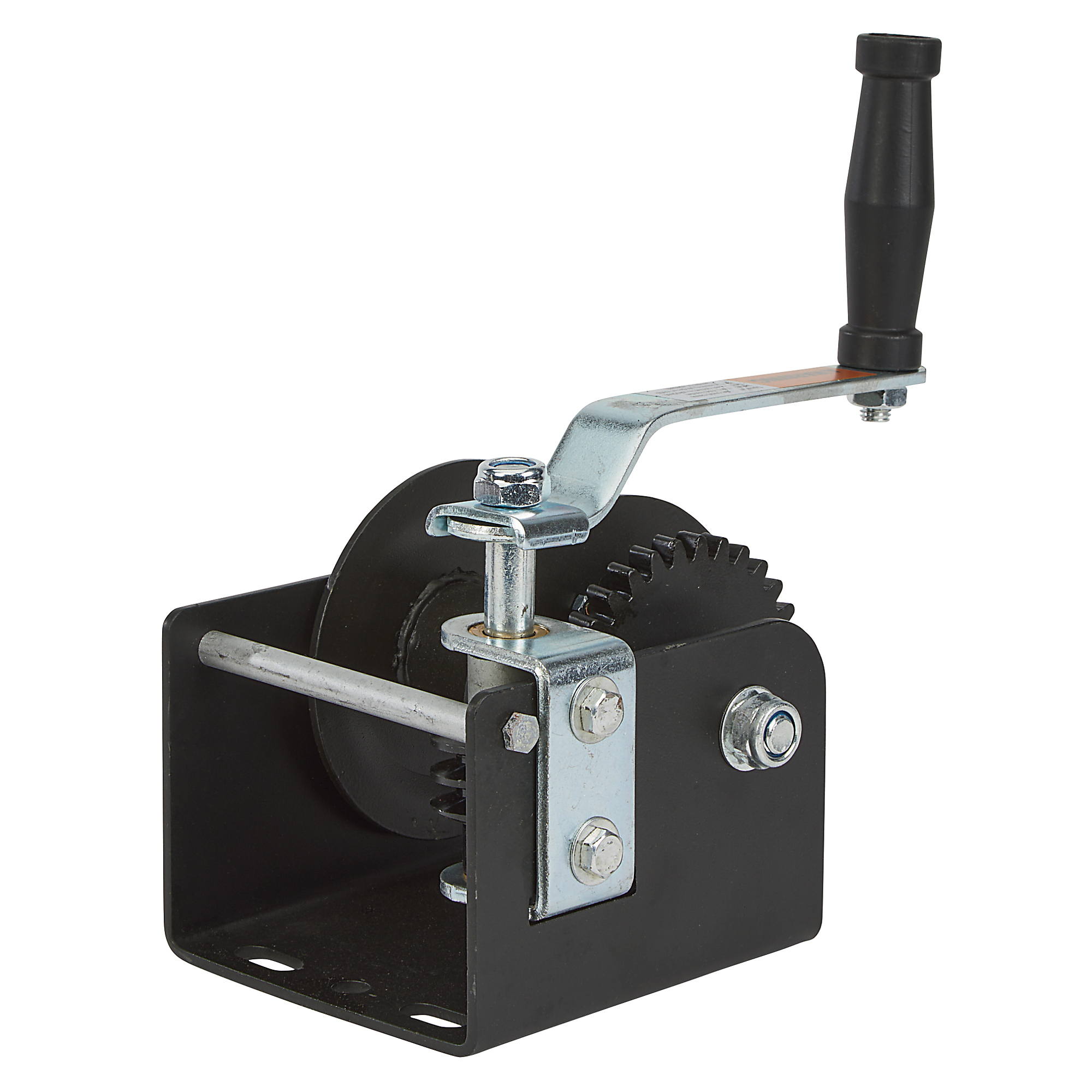 Ultra-Tow Single-Speed Worm Gear Hand WInch with Hex Drive, 2000-Lb ...