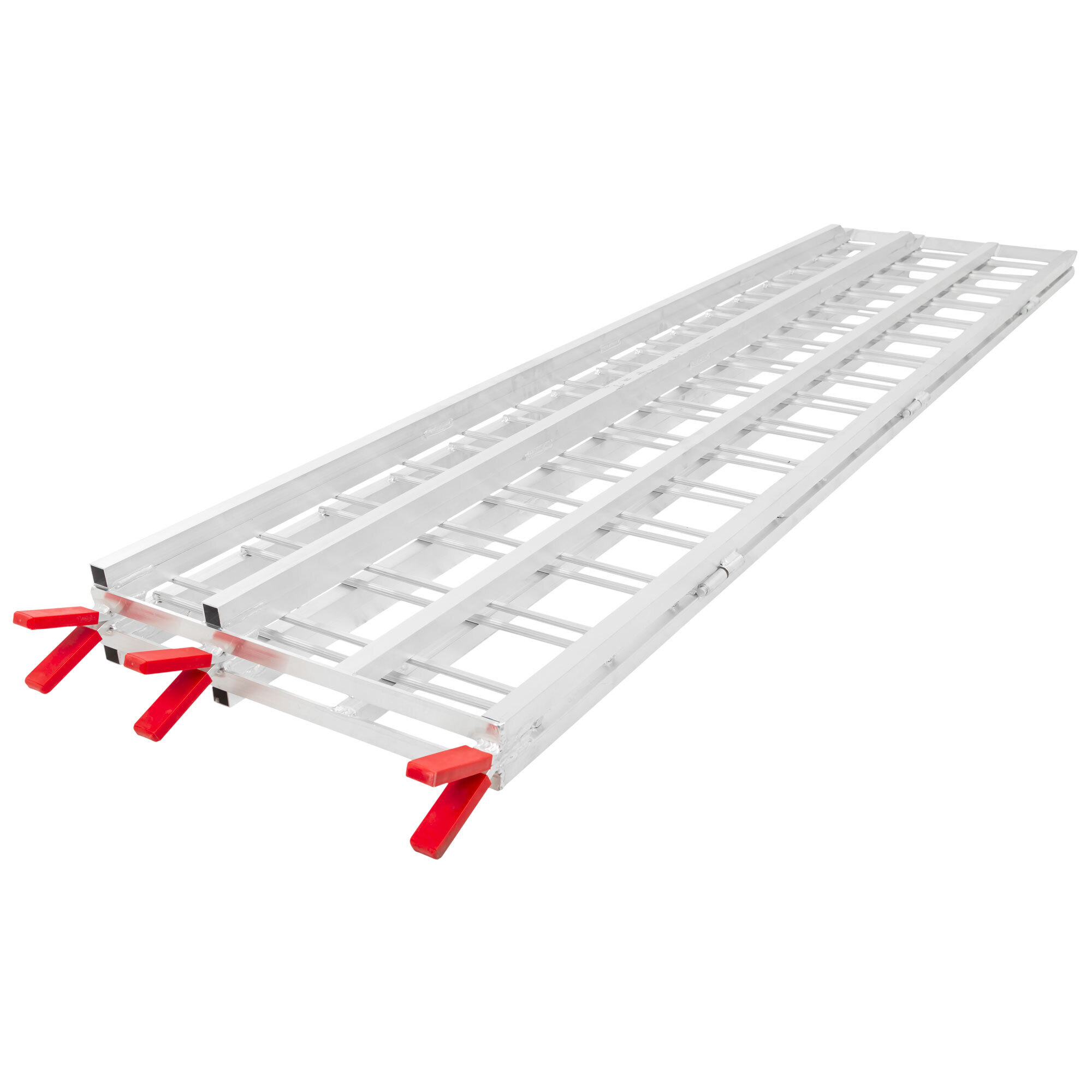 Black Widow, 7ft. 11in. L x 50in. W Alum. XL Bi-Fold ATV Ramp, Material ...