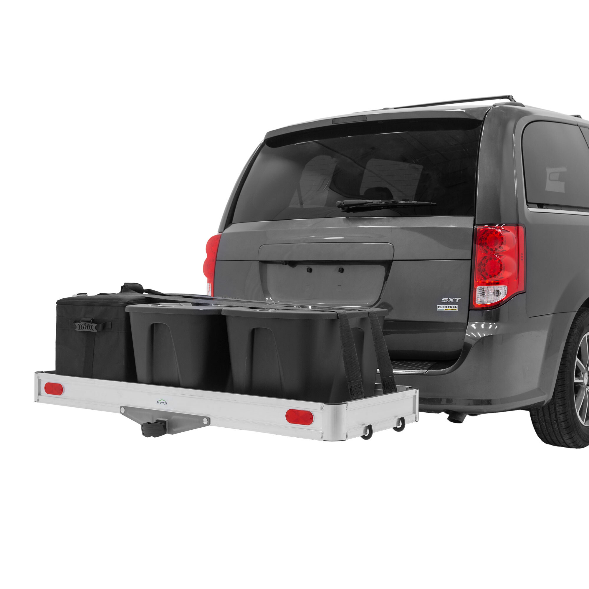 Elevate Outdoor, Folding Alum. Tray Cargo Carrier - 60in., Capacity 500 ...