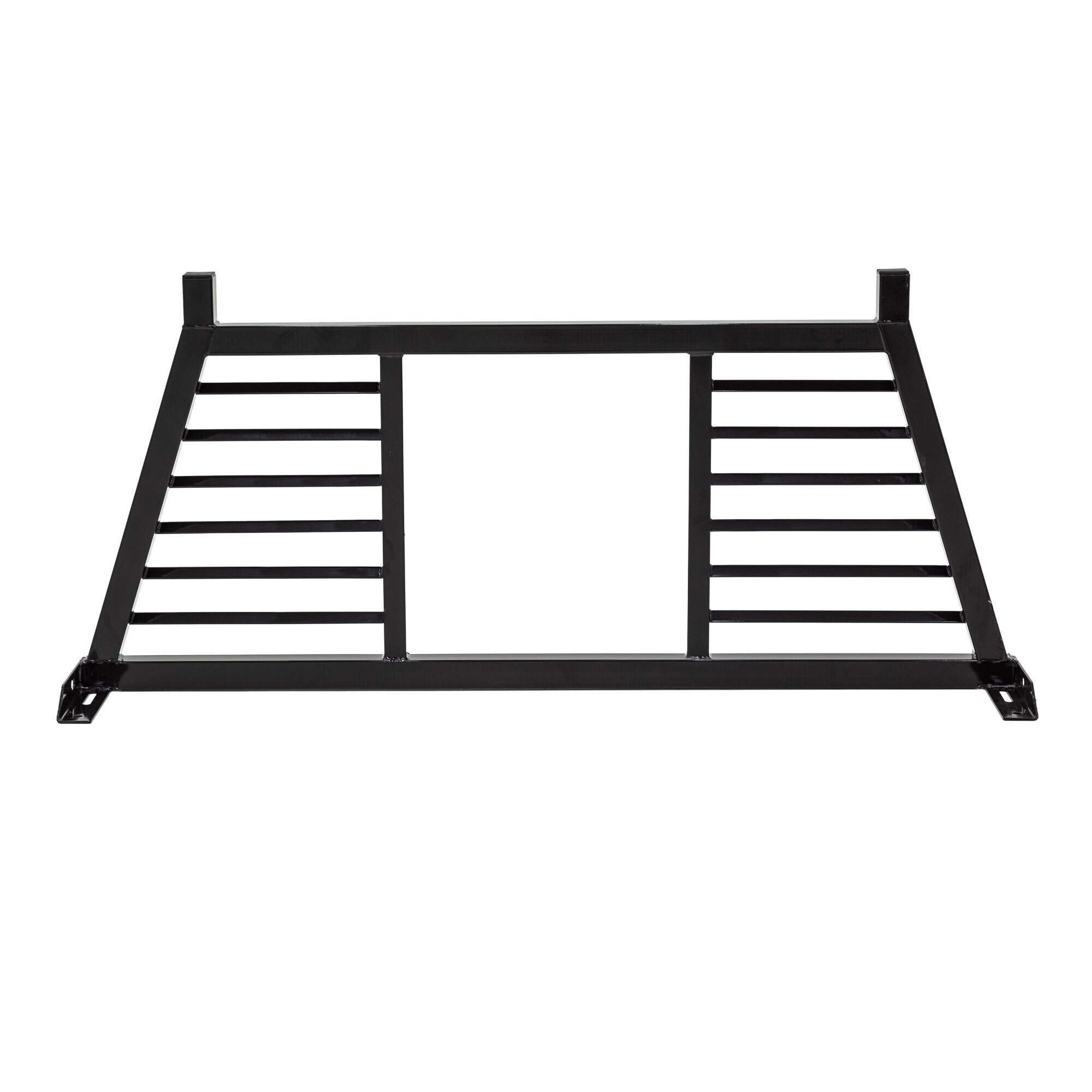 Elevate Outdoor, Half-Louvered Steel Headache Rack, Color Black, Finish ...