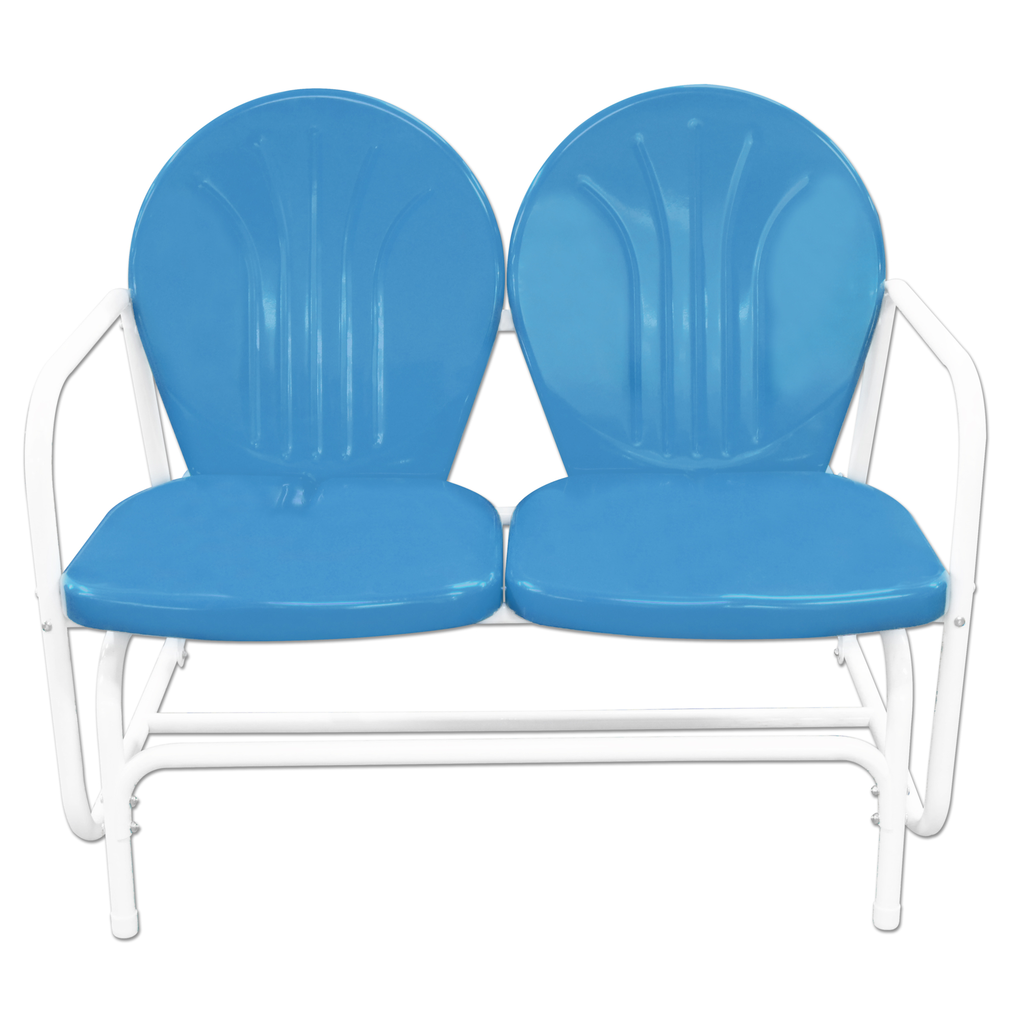 Leigh Country, Retro Double Glider Azure White, Primary Color Blue ...