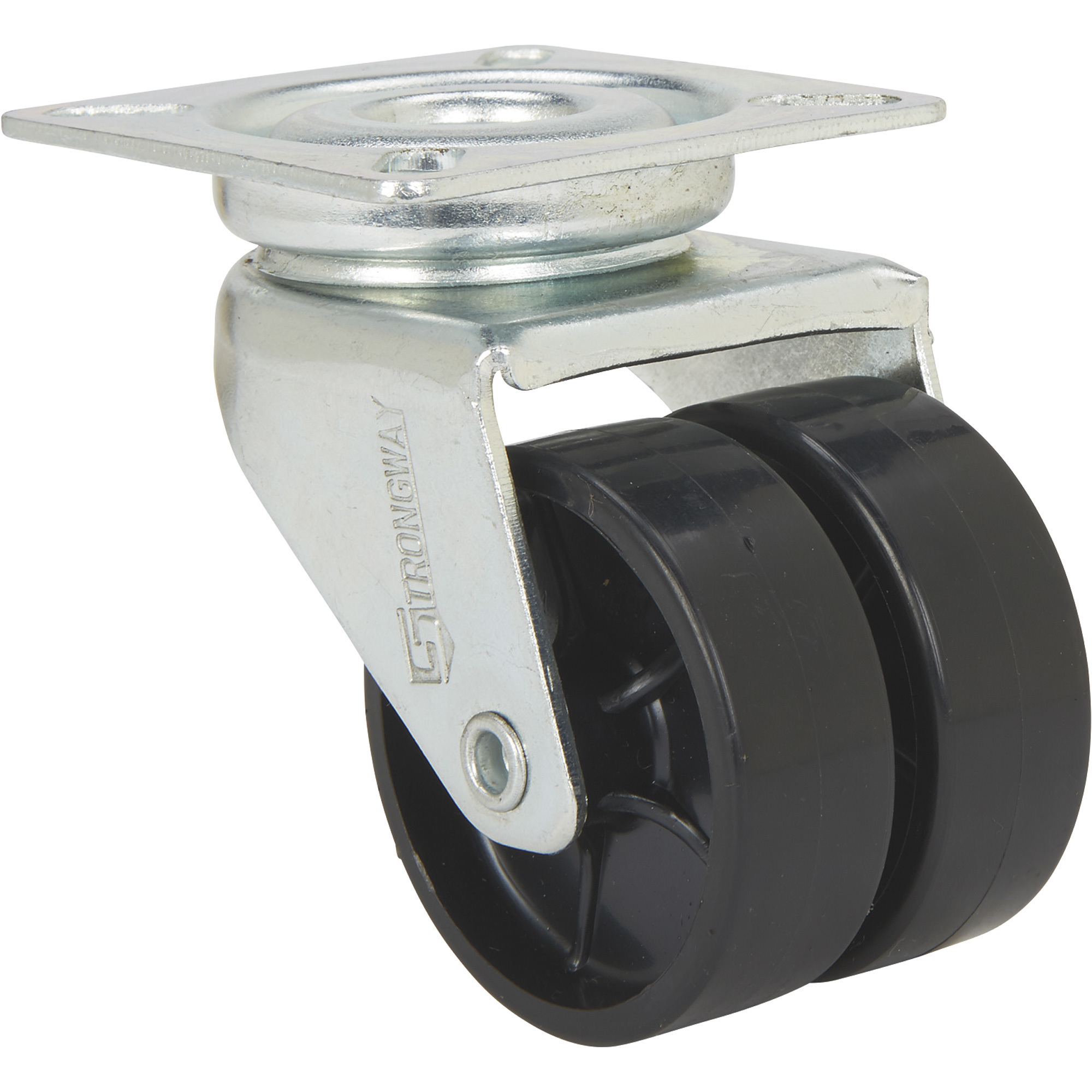 Strongway 2in. Dual-Wheel Swivel Caster, 180-Lb. Capacity ...