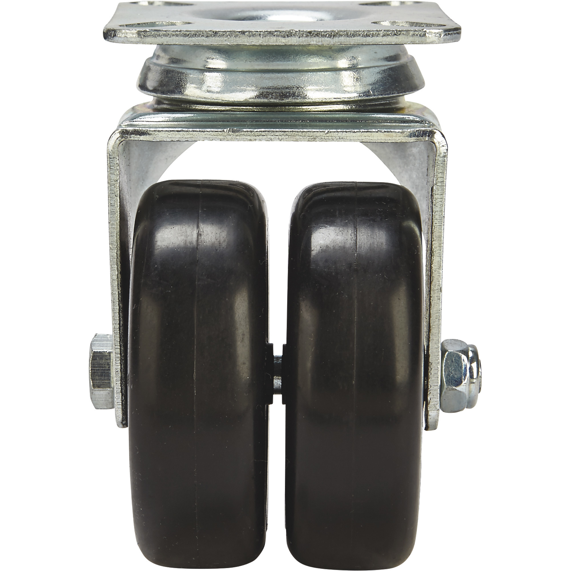 Strongway 3in. Swivel Dual-Wheel Caster, 220-Lb. Capacity ...