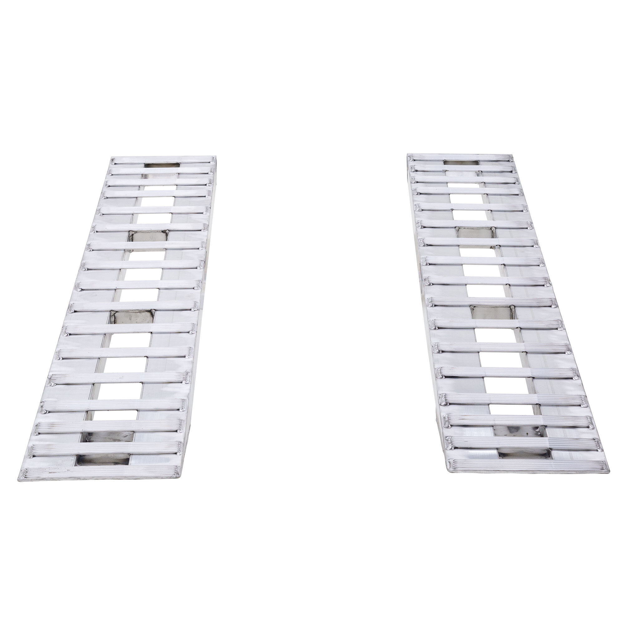Heavy Duty Ramps 7ft. 6in. x 15ft. Car Trailer Ramp, Aluminum, 7000lb ...