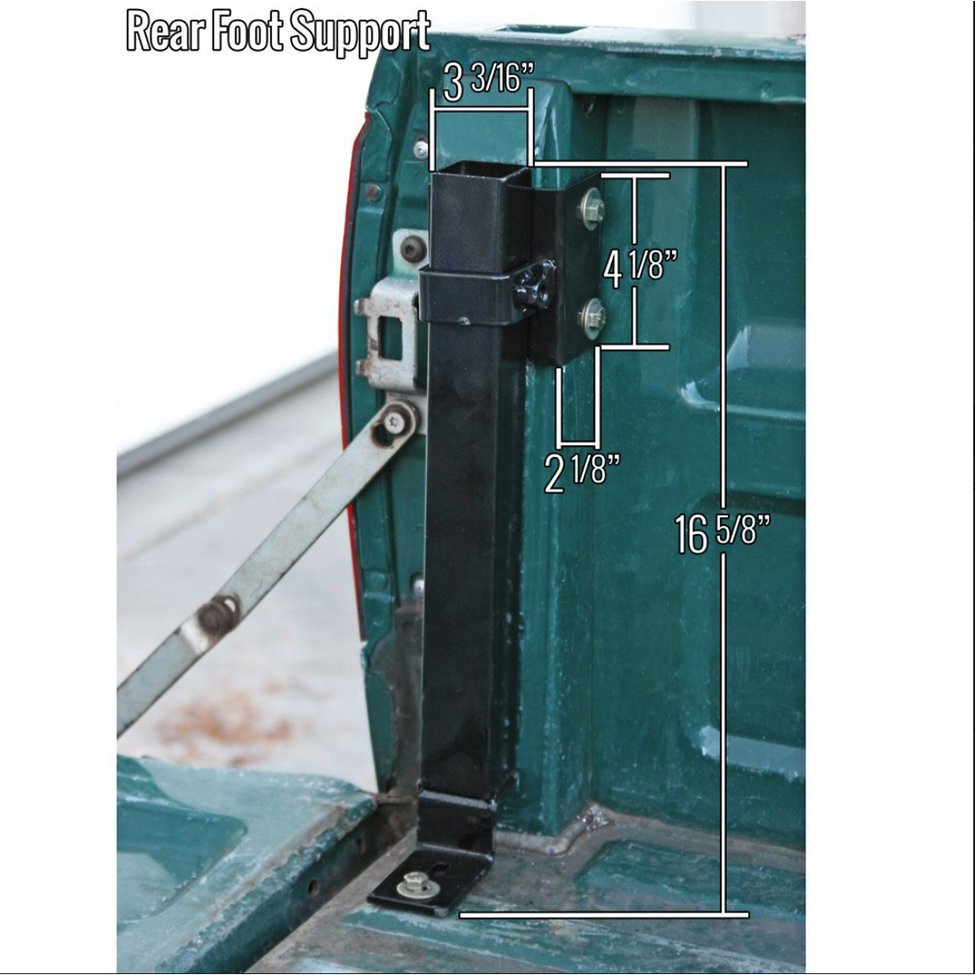 Elevate Outdoor, Steel Adjustable Ladder Rack, Load Capacity 250 lb ...