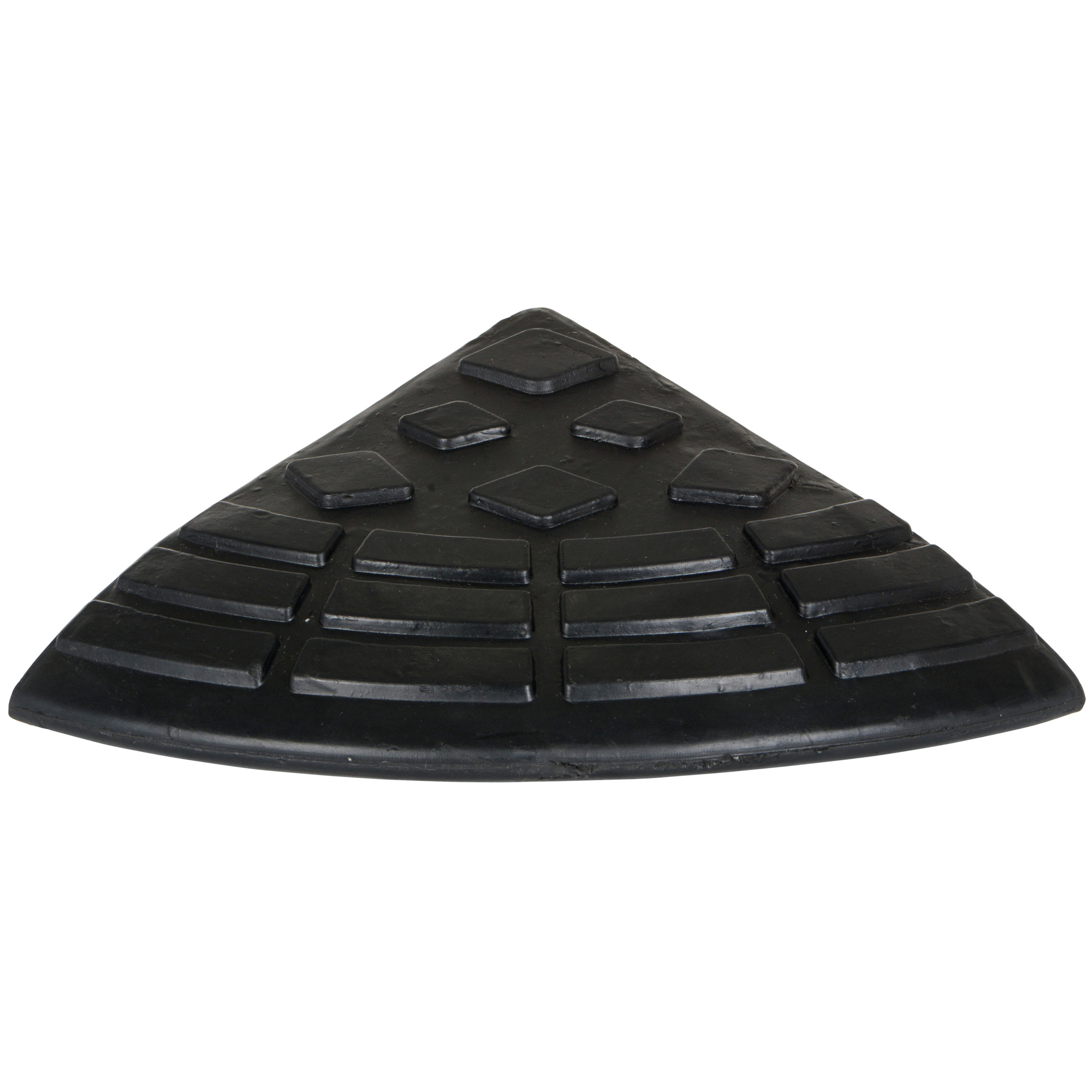 Vestil, Heavy Duty Rubber Corner Ramp, Material Rubber, Total Capacity ...