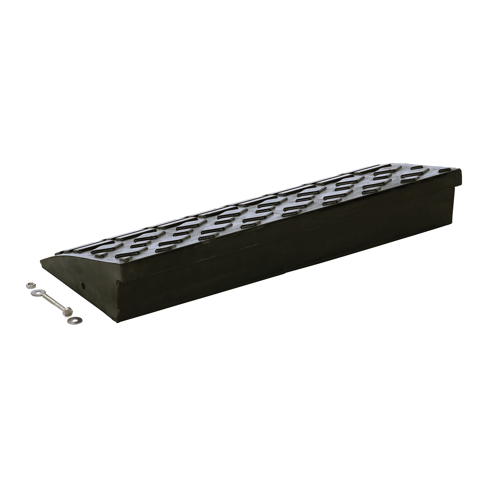 Vestil, Heavy Duty Rubber Ramp, Material Rubber, Total Capacity 4000 lb ...