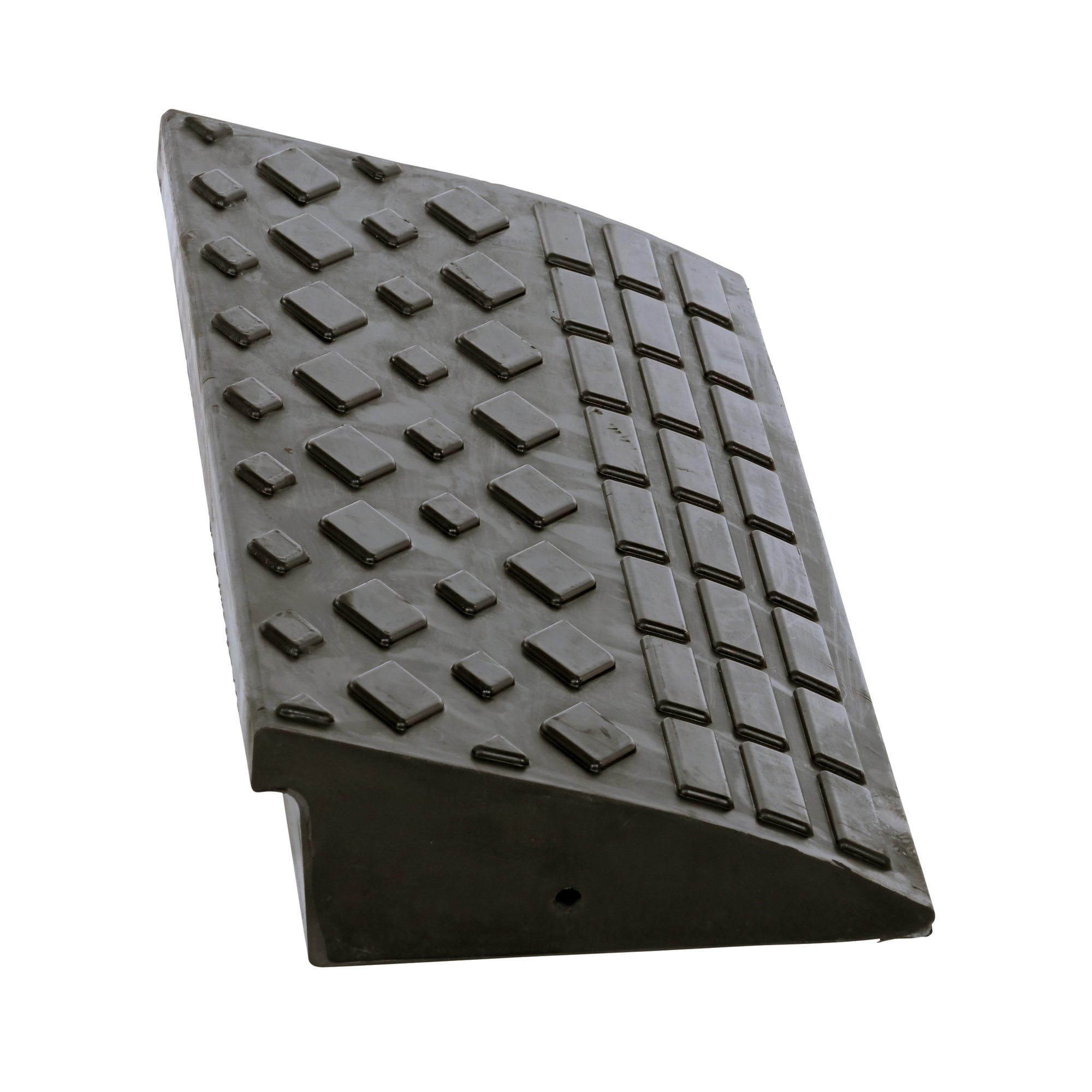 Vestil, Heavy Duty Rubber Ramp, Material Rubber, Total Capacity 4000 lb ...