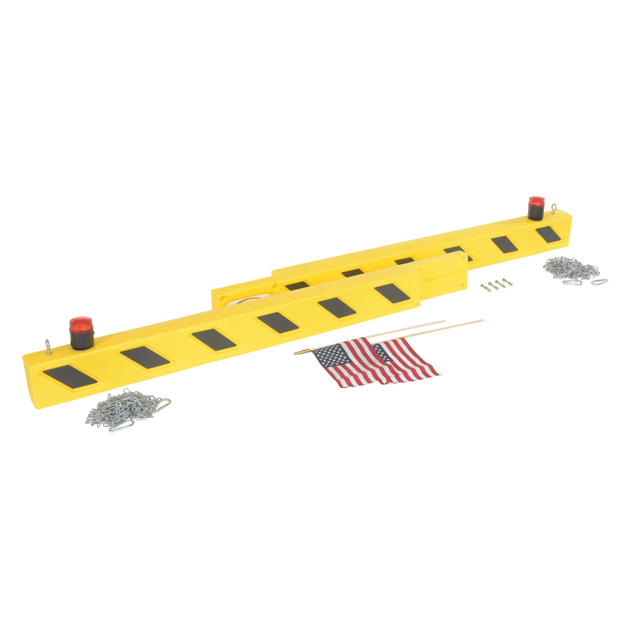 Vestil, Overhead Door Guard Blink Lite, Color Yellow, Max. Width 120 in ...