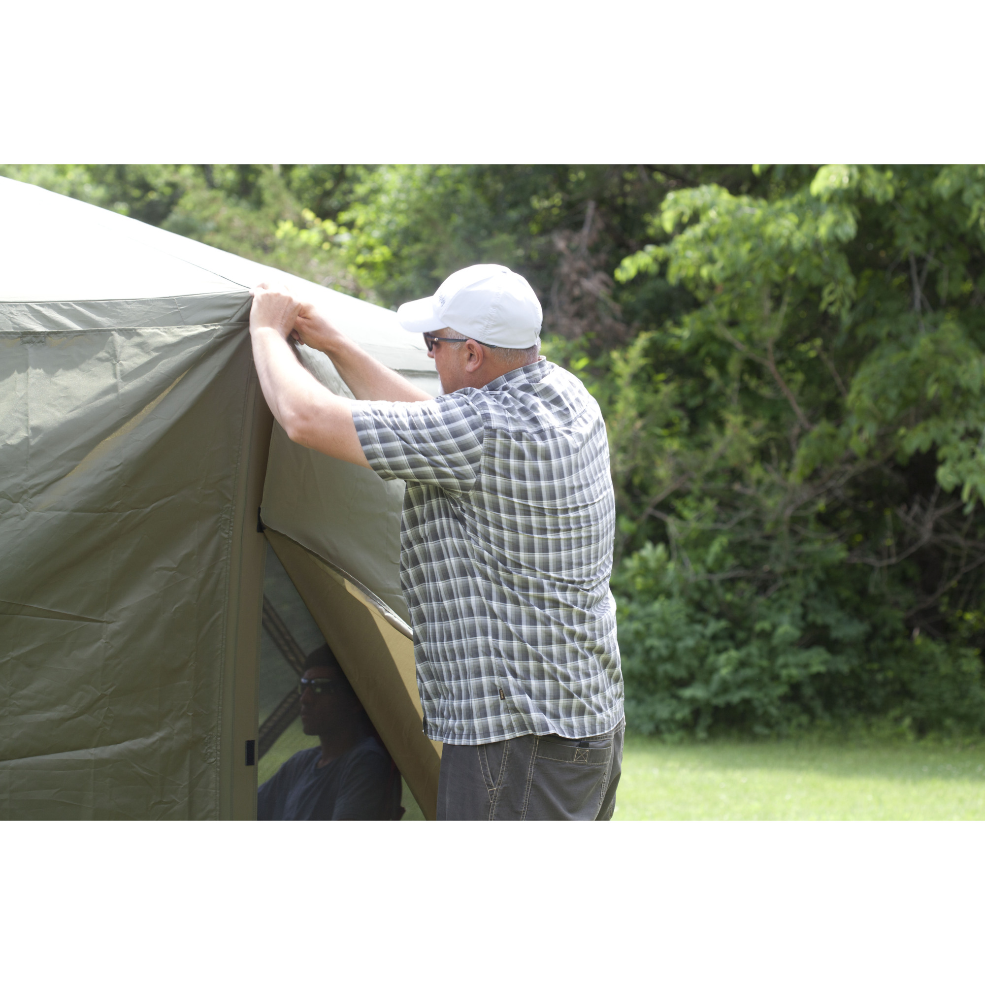 Clam Quick-Set, 2 pack Wind Panels / Green, Length 18 in, Included (qty ...