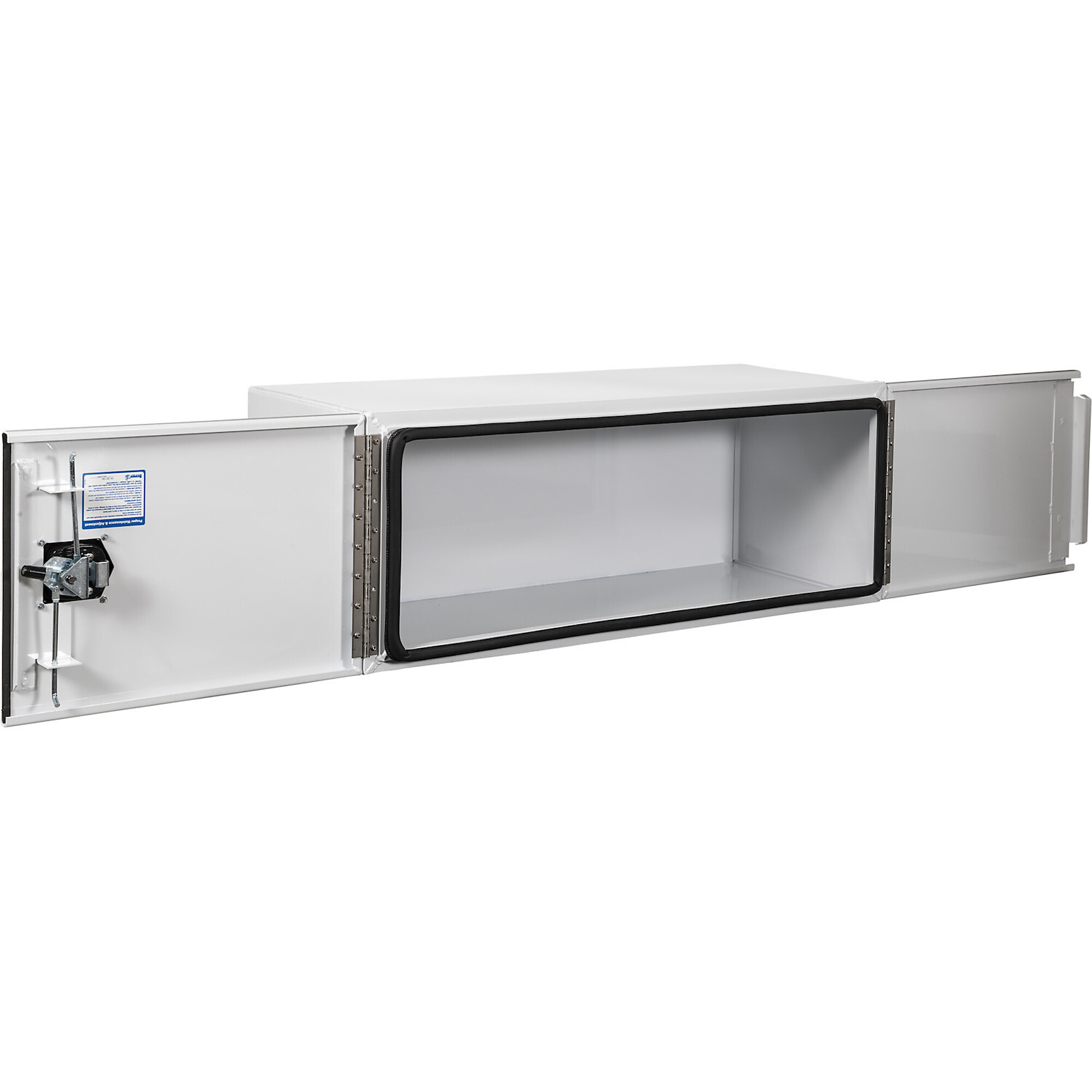 Buyers Products, 72in. White Smooth Aluminum Underbody Truck Box, Width ...