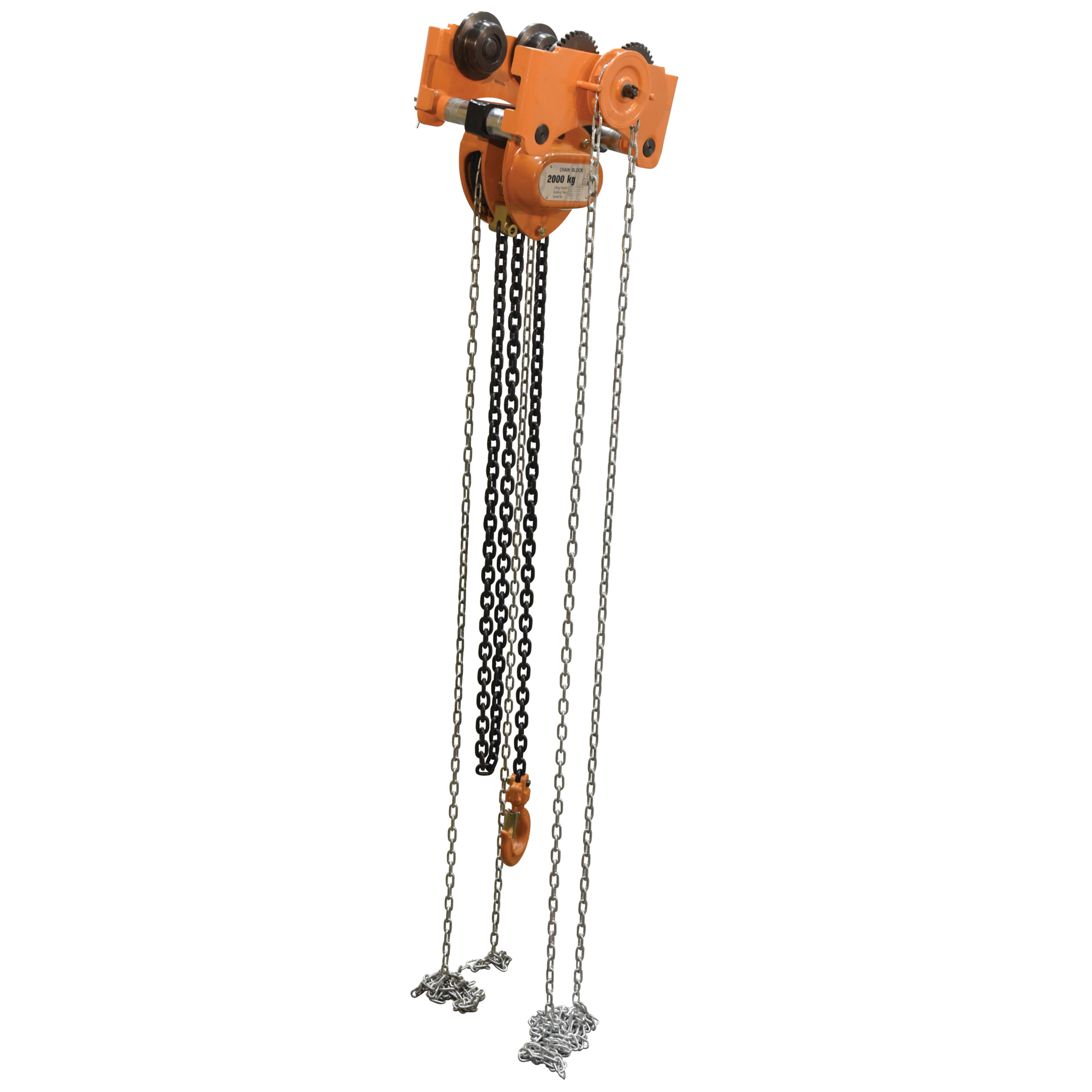 Vestil, Gear Chain Hoist Option Trolly, Power Source Manual Gear ...