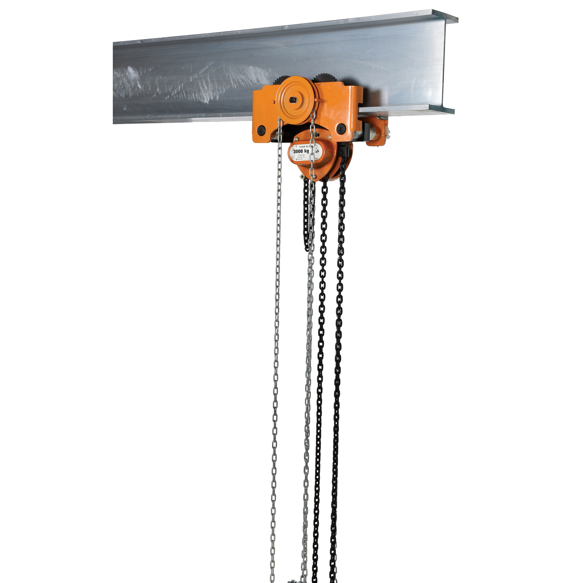 Vestil, Gear Chain Hoist Option Trolly, Power Source Manual Gear ...