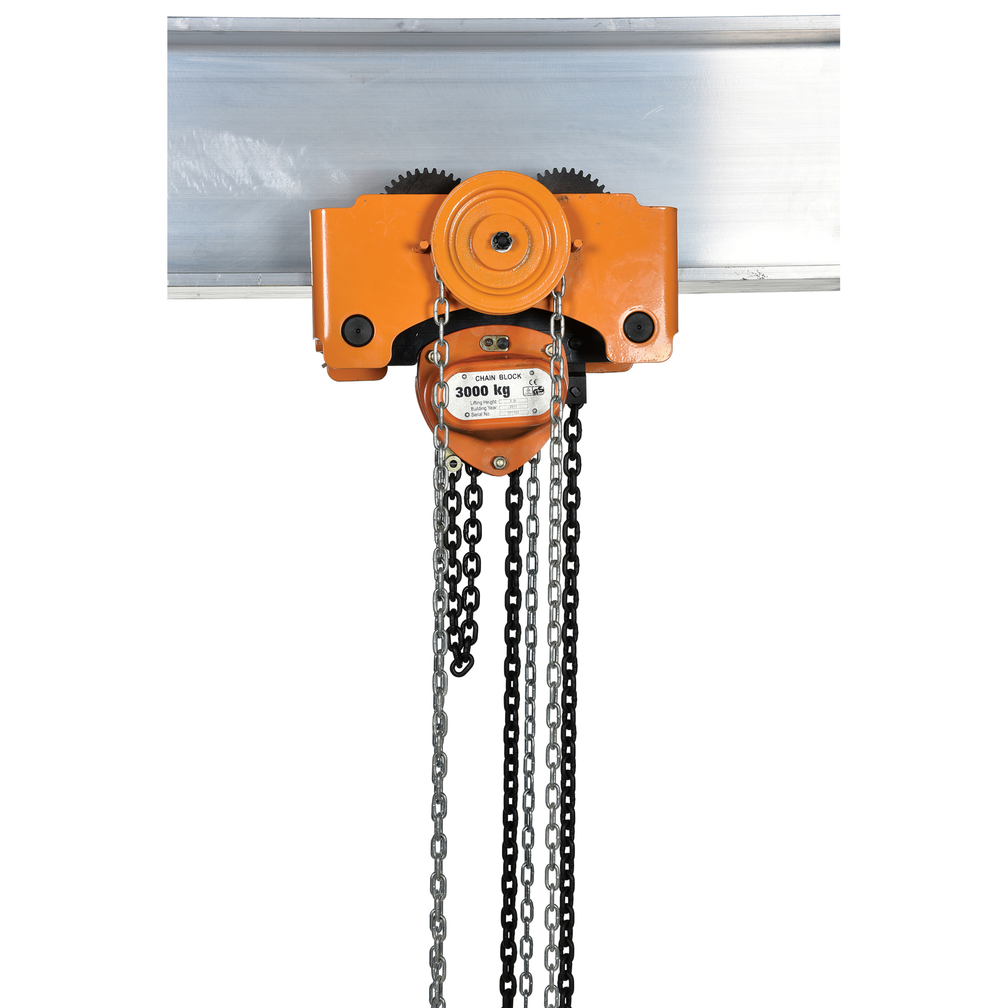 Vestil, Low Headroom Chain Hoist Gear Trolley 6k, Capacity 6000 lb ...