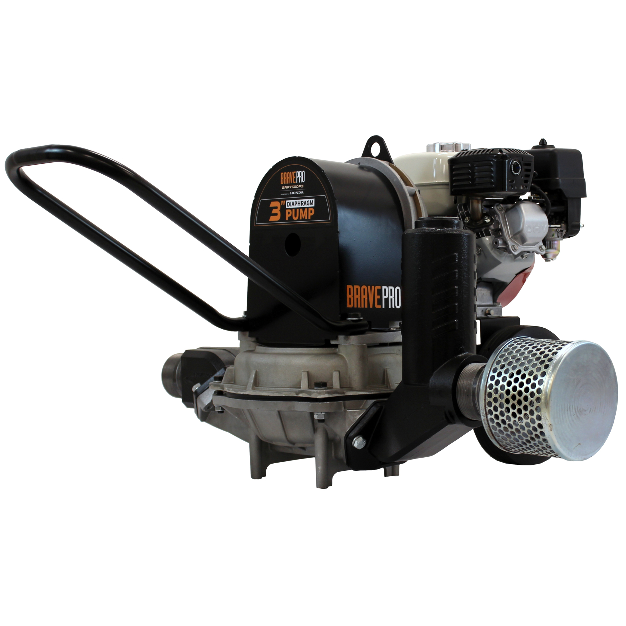 Brave, 3in. Diaphragm Water Pump, Max. Flow 89 GPH, Engine Displacement ...