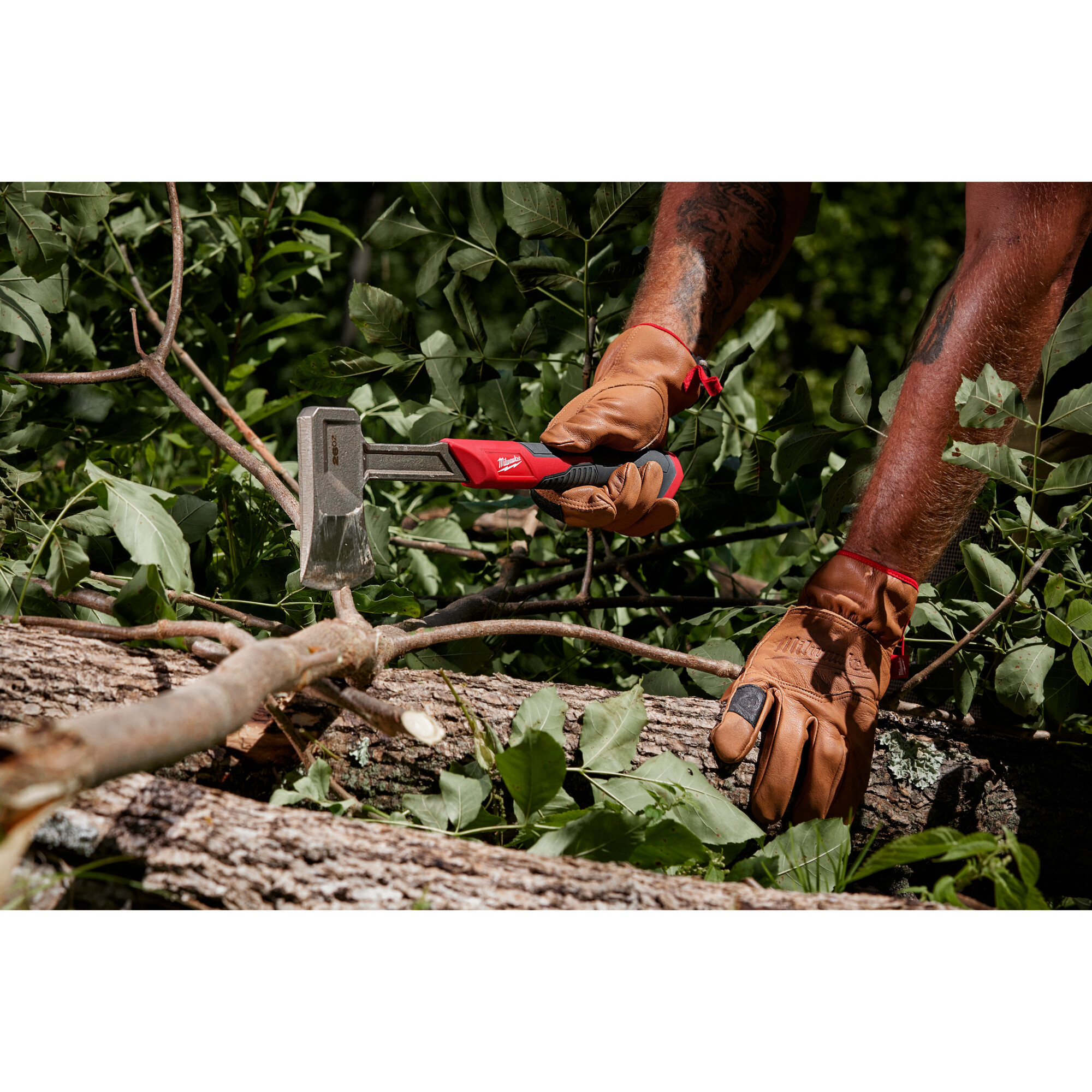 Milwaukee, 16in. SPLITTING AXE, Head Weight 2.39 lb, Model# 48-22-9061 ...