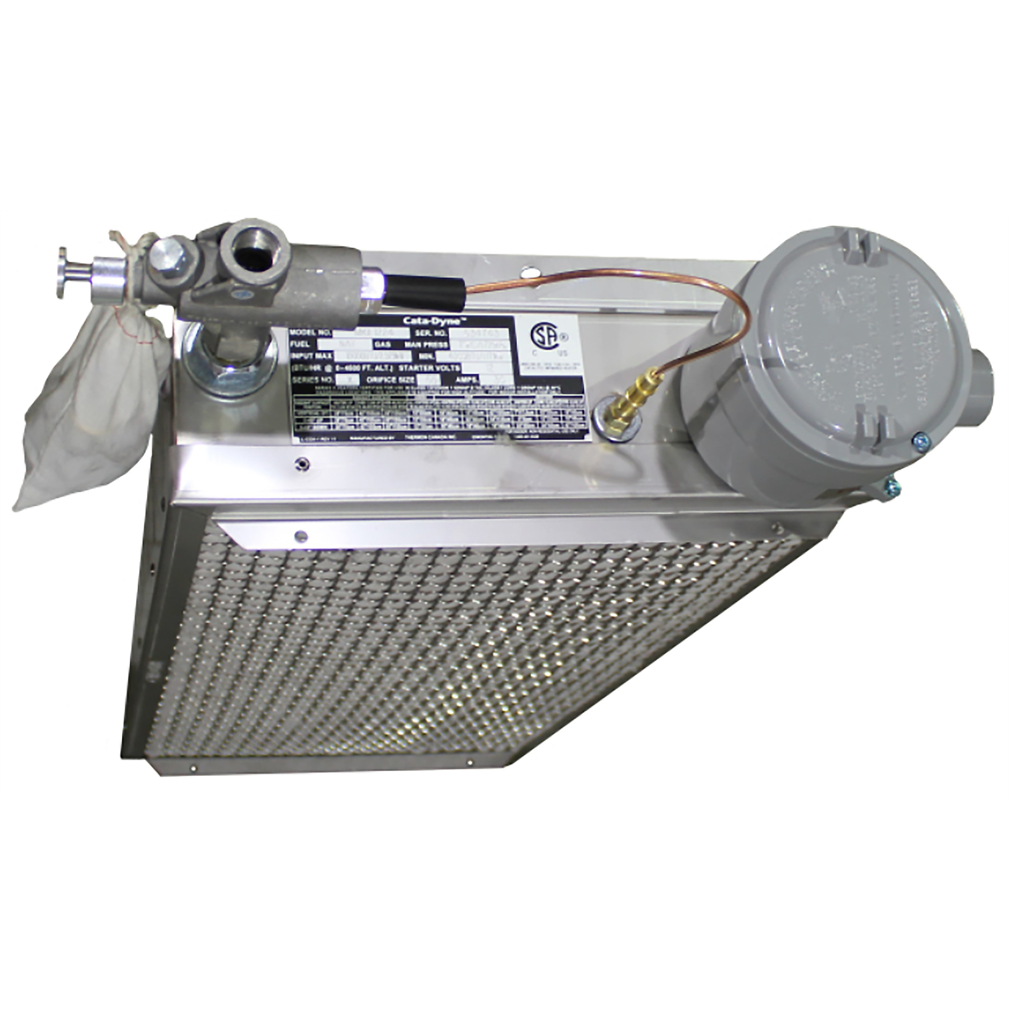 Cata-Dyne, MKII - Infrared Gas Catalytic Heater, 24in.x 48in., Heat ...