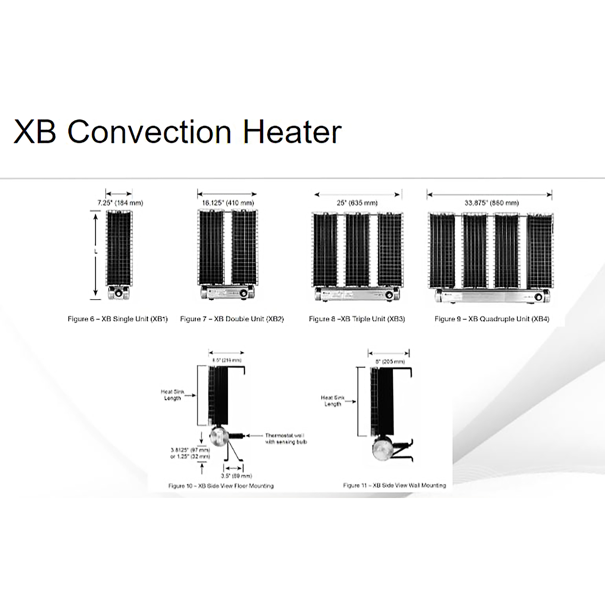 Norseman, XB Explosion-Proof Natural Convection Heater, 750W, Heat Type ...