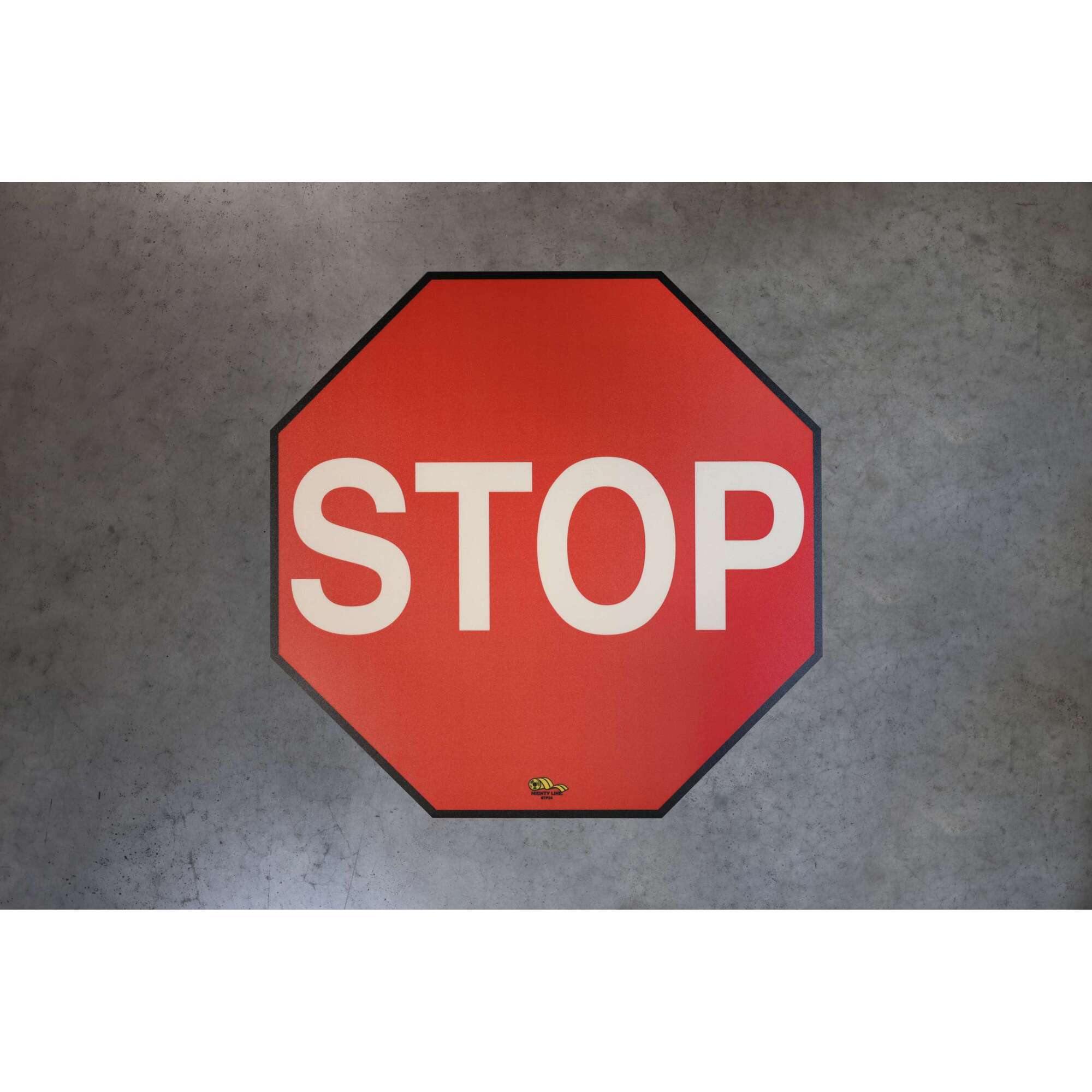 Standard Red Stop Sign - Floor Marking, 48\" | Northern Tool