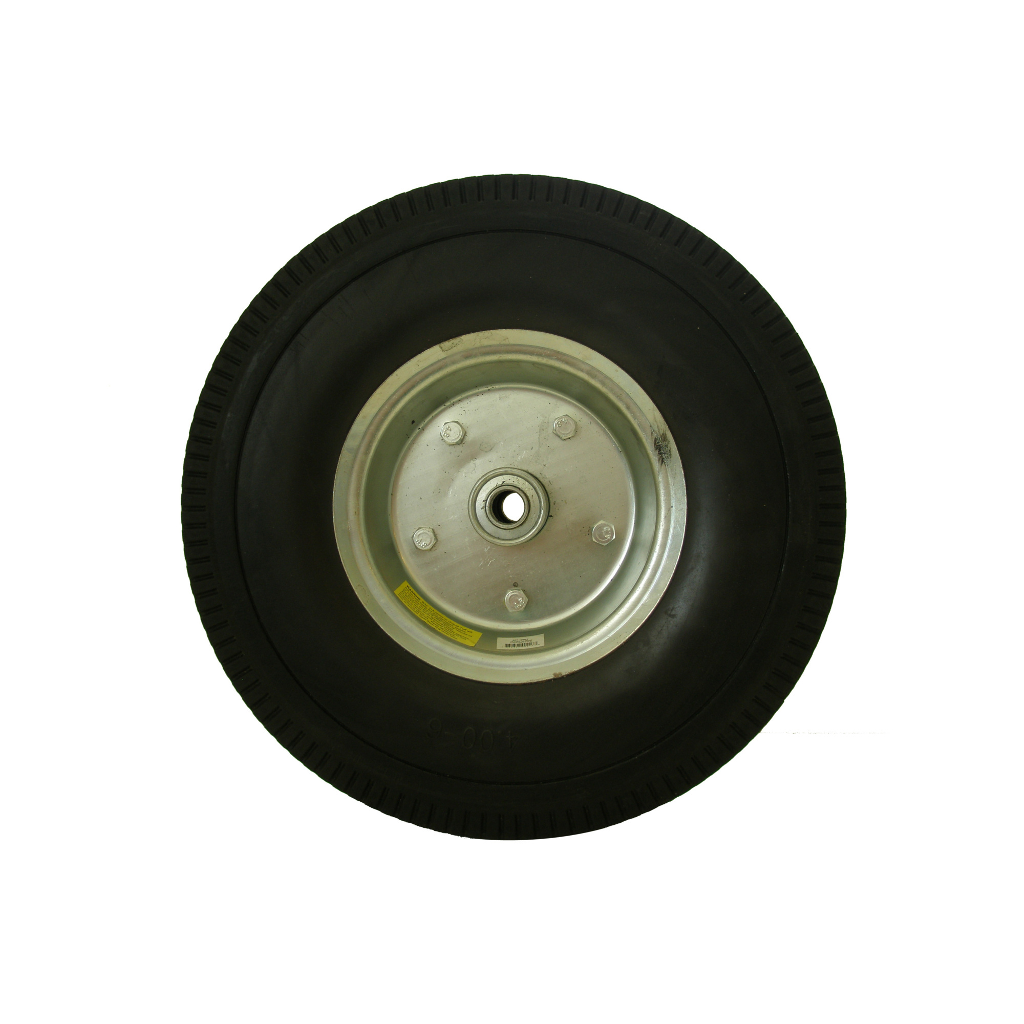 Gravel Tuff, 12in. flat free replacement wheel, Wheel Diameter 13 in, Package (qty.) 1, Model ...