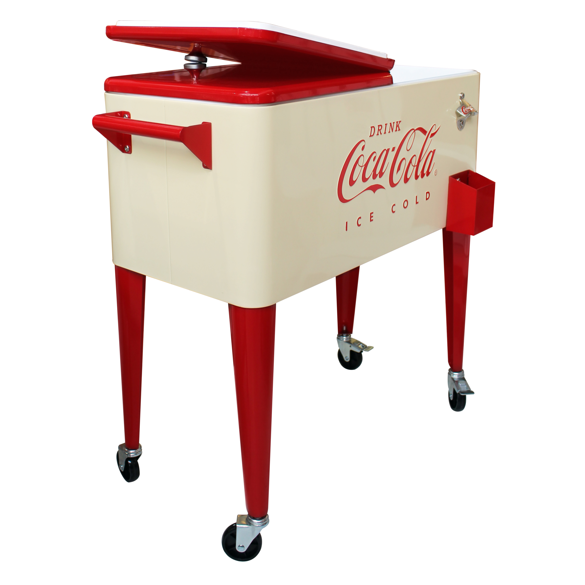 Leigh Country, 80 Qt. Coca-Cola Vanilla Cooler, Capacity 320 Gal, Model ...