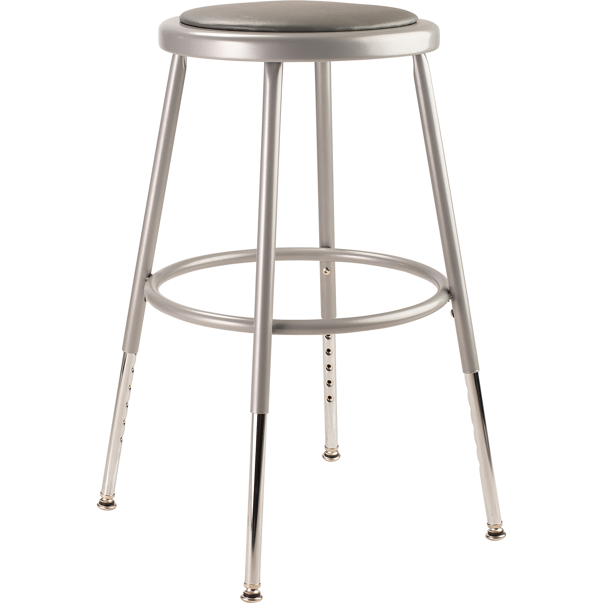 National Public Seating, 18.5 -26.5in.H Adjust Vinyl Stool, Primary ...