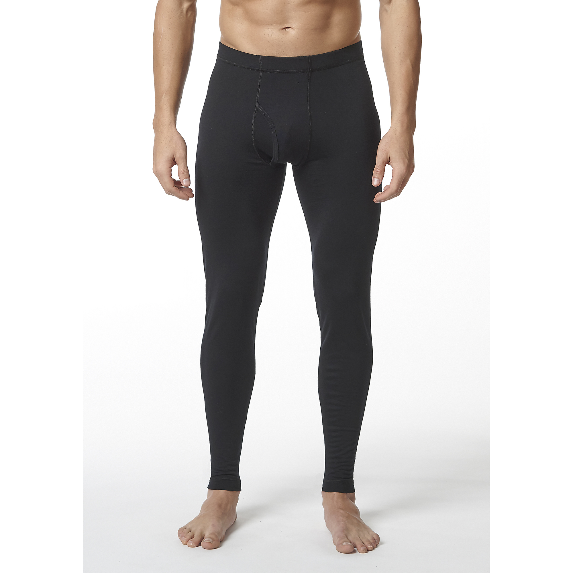 Stanfield's, Men's Pure Merino Wool Long Johns, Size L, Color BLACK ...