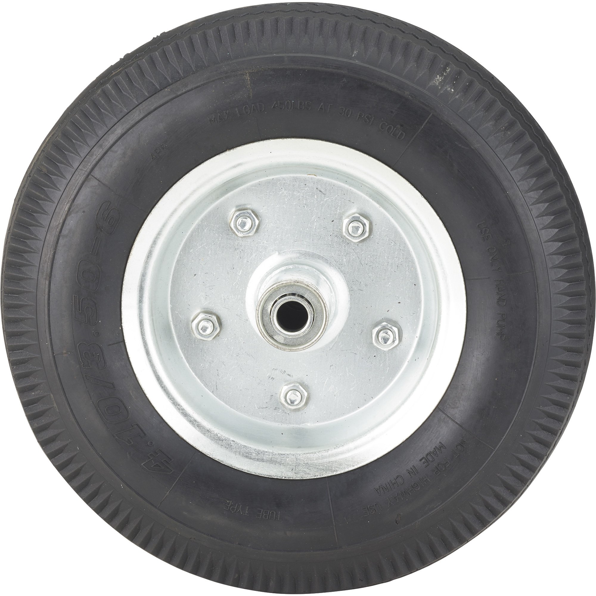 Ironton Pneumatic Wheel and Tire, Sawtooth Tread | Northern Tool