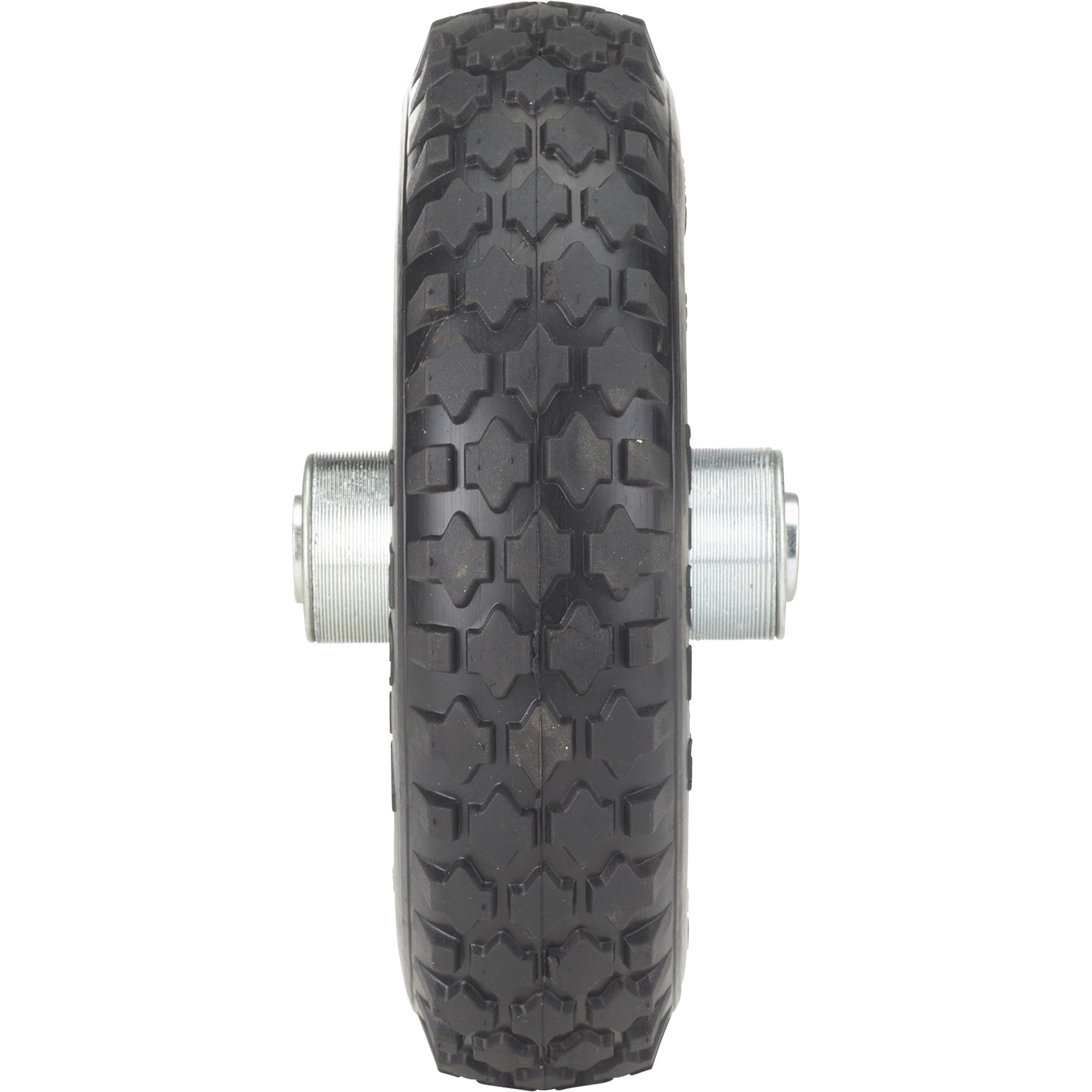Ironton 8in. Pneumatic Wheel and Tire, 250-Lb. Capacity, Knobby Tread ...