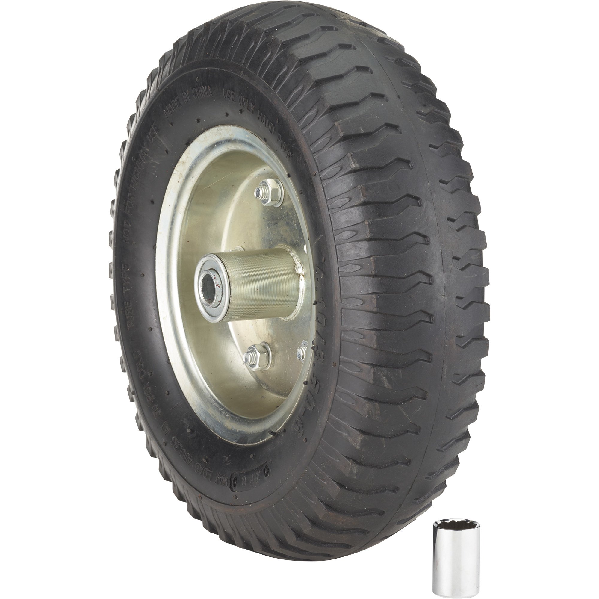 Ironton Pneumatic Wheel and Tire, Lug Tread | Northern Tool