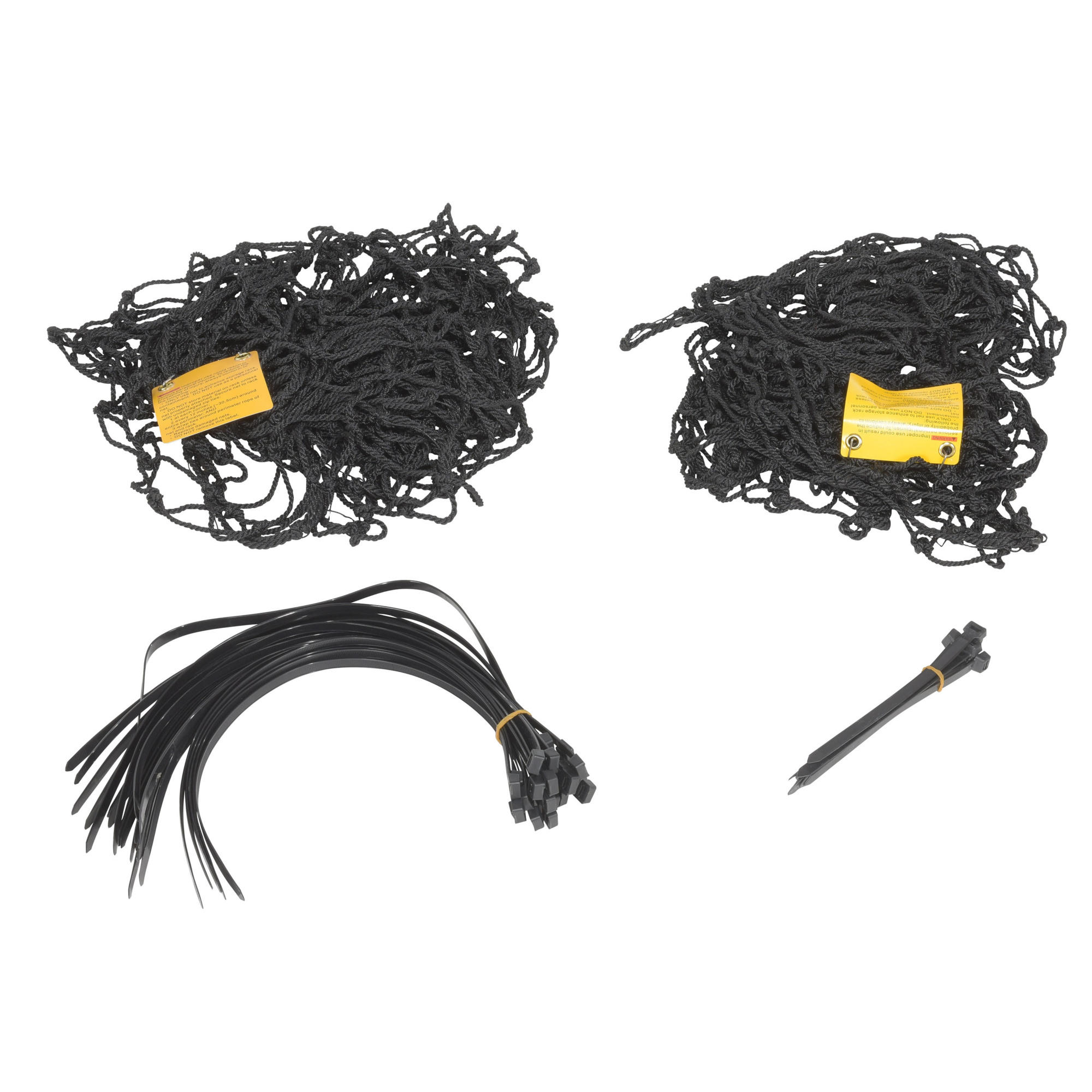 Vestil Nylon Pallet Rack Netting - 96in. x 111in., 2500-Lb. Capacity, 2 ...