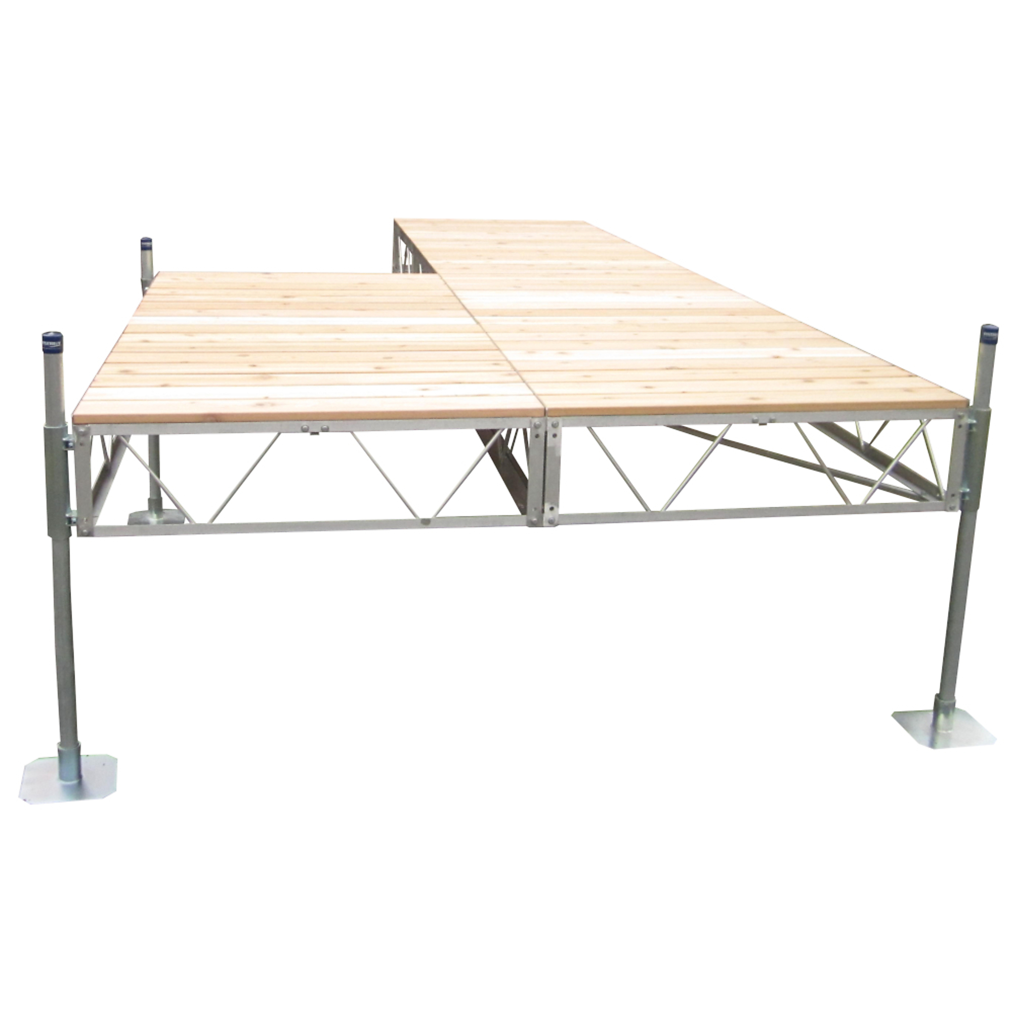 Patriot Docks, 32ft. Patio Dock with Cedar Decking, Length 384 in ...