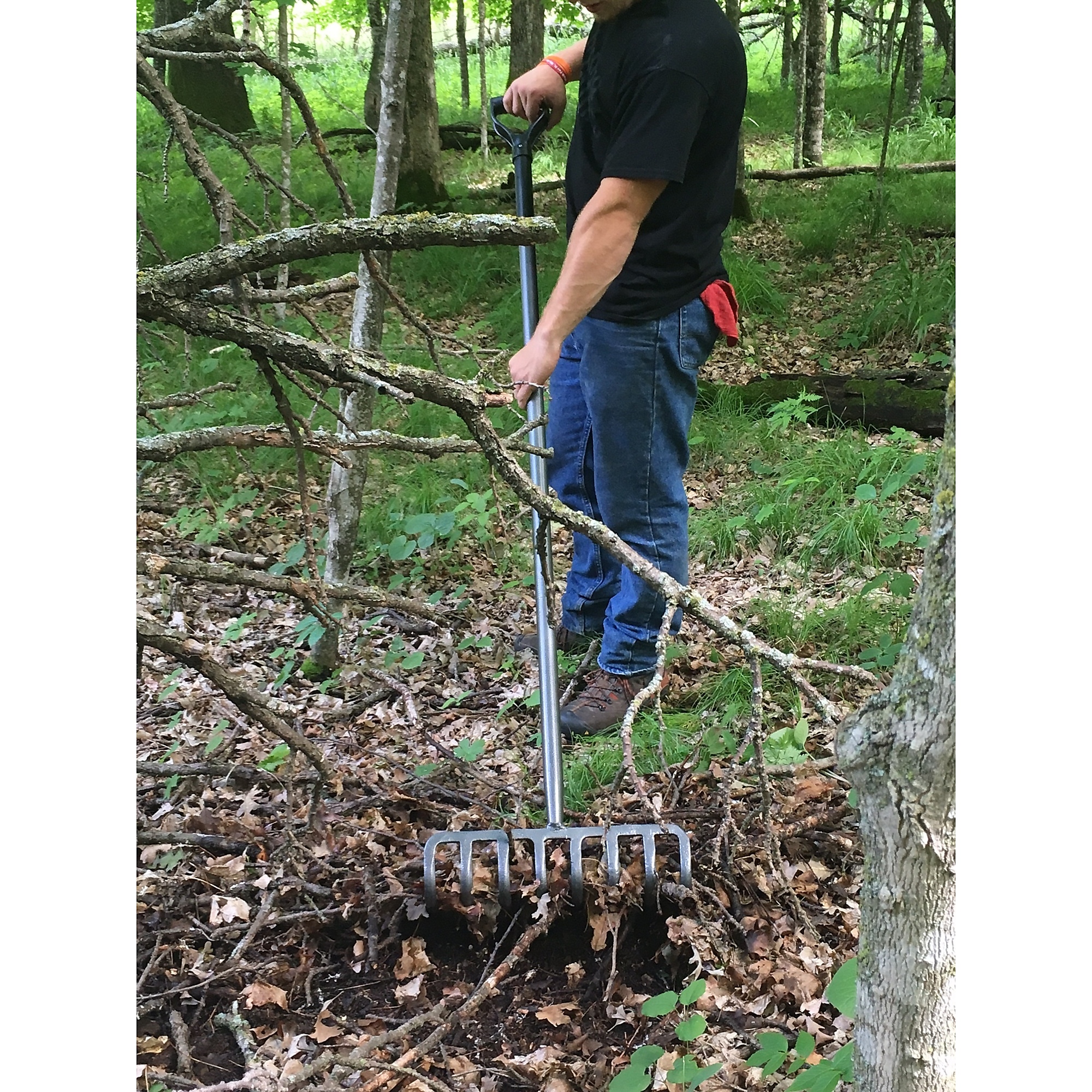 Timber Tuff Tools, Brush Rake, Length 5.2 ft, Model# TMW-71 | Northern Tool