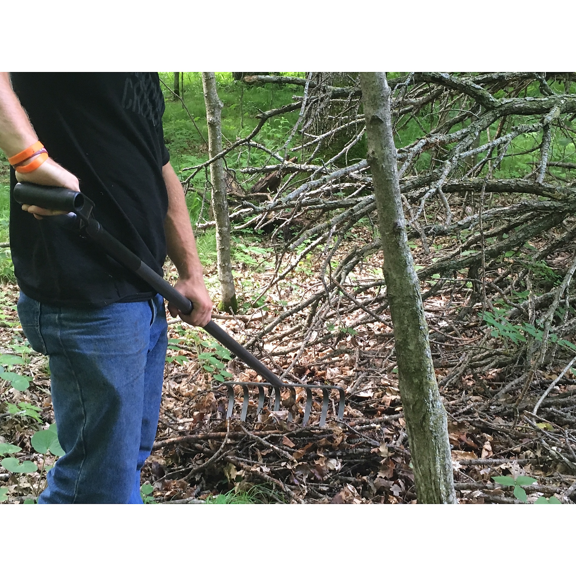 Timber Tuff Tools, Brush Rake, Length 5.2 ft, Model# TMW-71 | Northern Tool