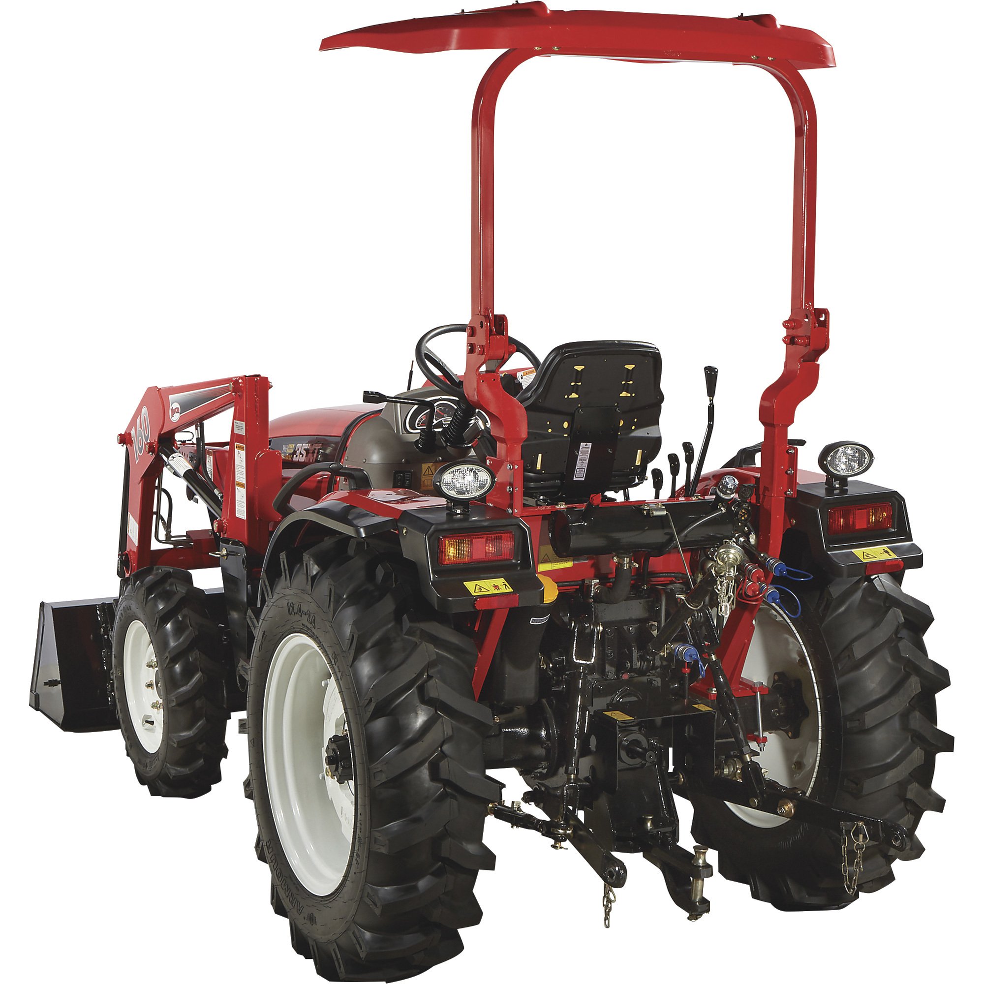 NorTrac 35XT 35 HP 4WD Tractor with Front End Loader — With Ag. Tires ...