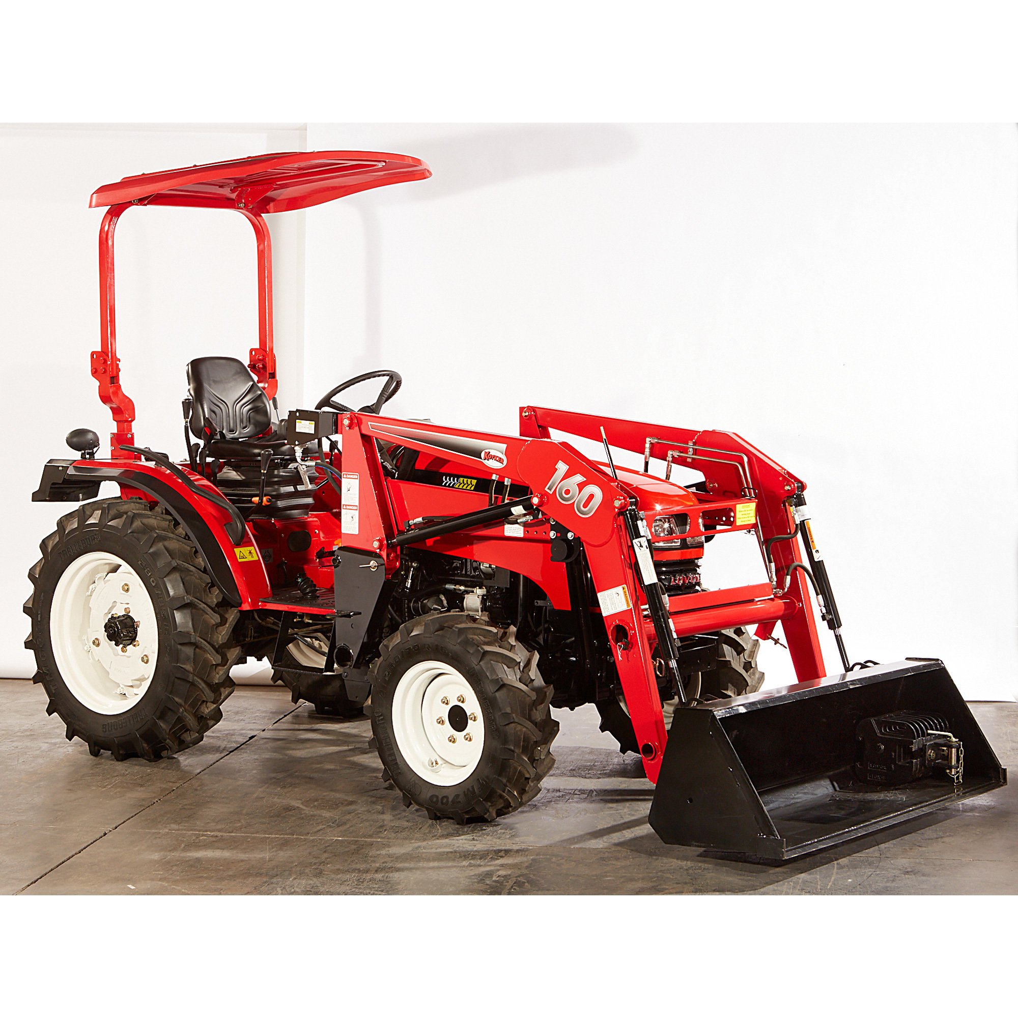 DEMO w/Hours — NorTrac 35XT 35 HP 4WD Tractor with Front End Loader ...