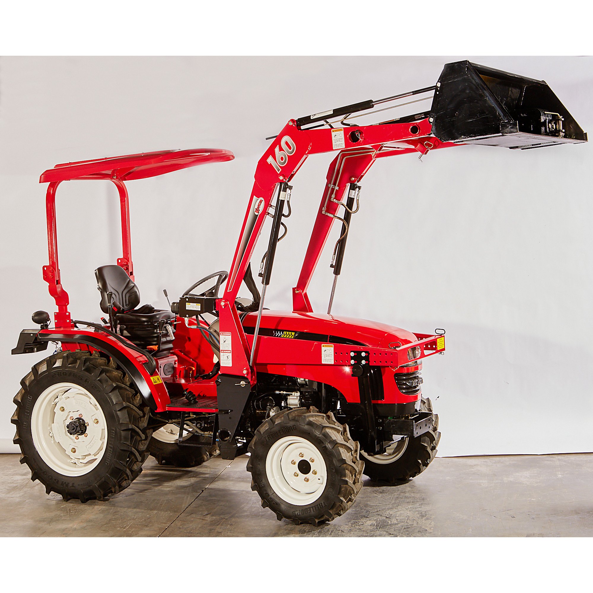 DEMO w/Hours — NorTrac 35XT 35 HP 4WD Tractor with Front End Loader ...