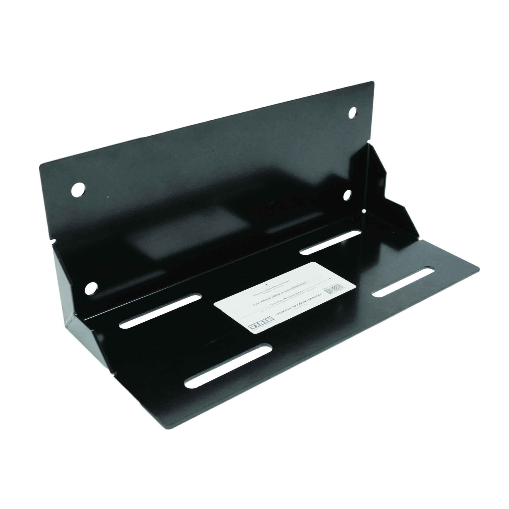 Viair Heavy-Duty Universal Mounting Bracket - Black Powdercoat, Fits ...