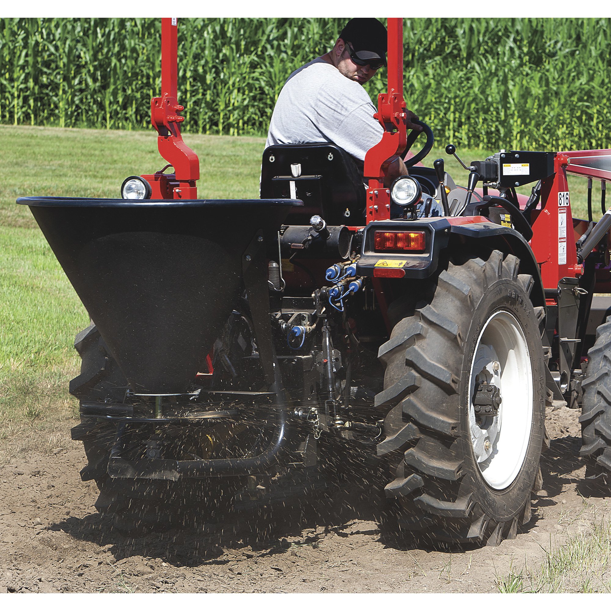 NorTrac 3-Pt. PTO Spreader — 500-Lb. Load Capacity | Northern Tool
