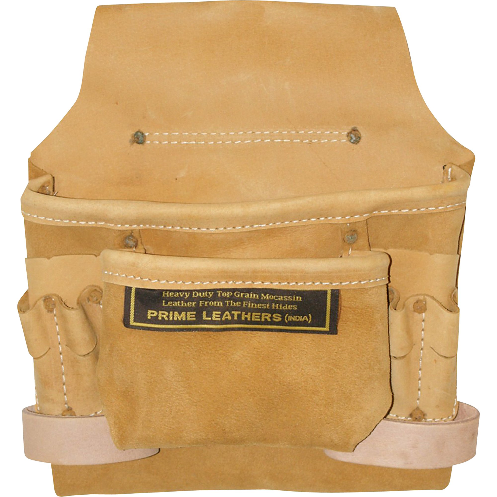 8-Pocket Leather Nail and Tool Pouch | Northern Tool