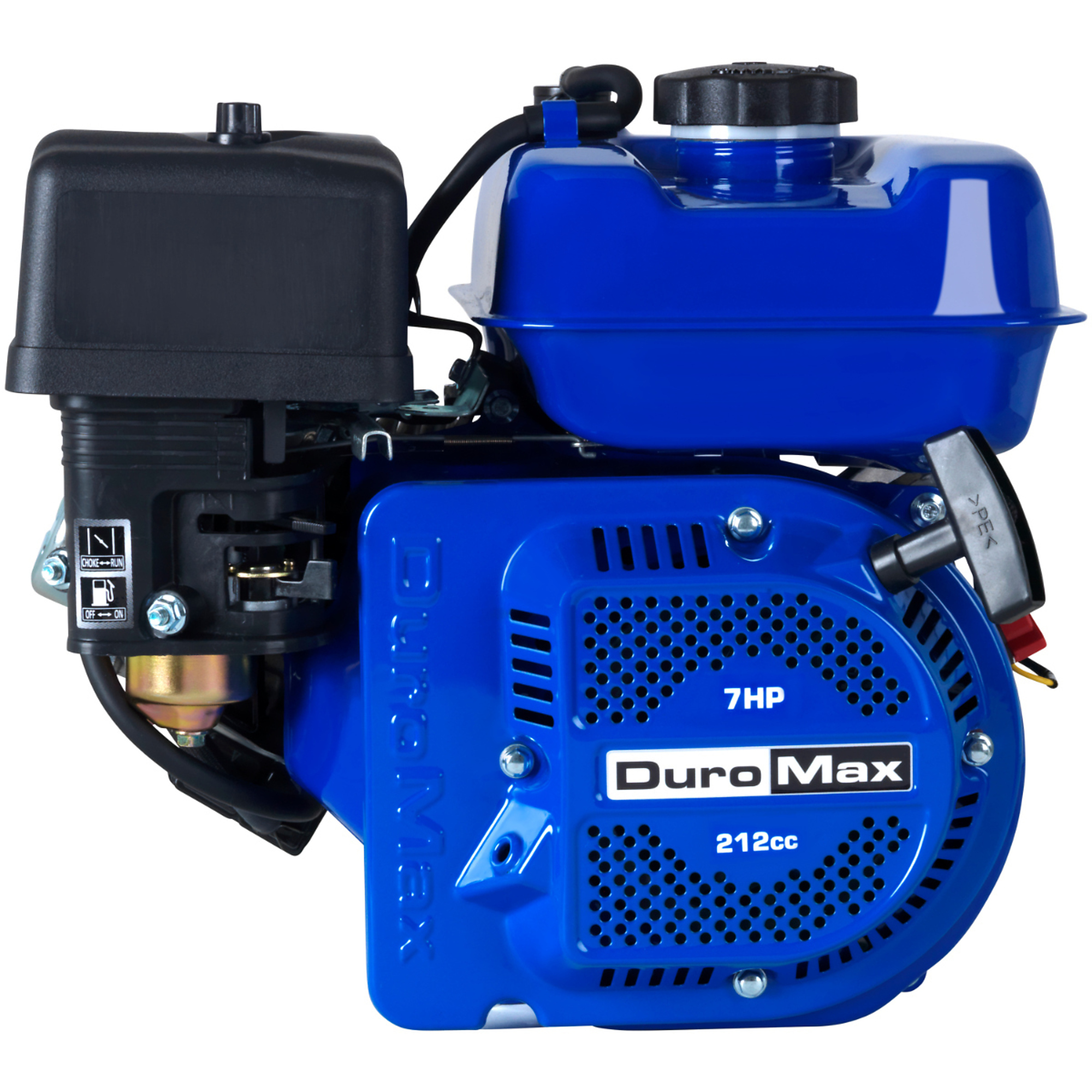 DuroMax, 7 HP 3/4in. Shaft Gas-Powered Engine, Engine Displacement 208 ...