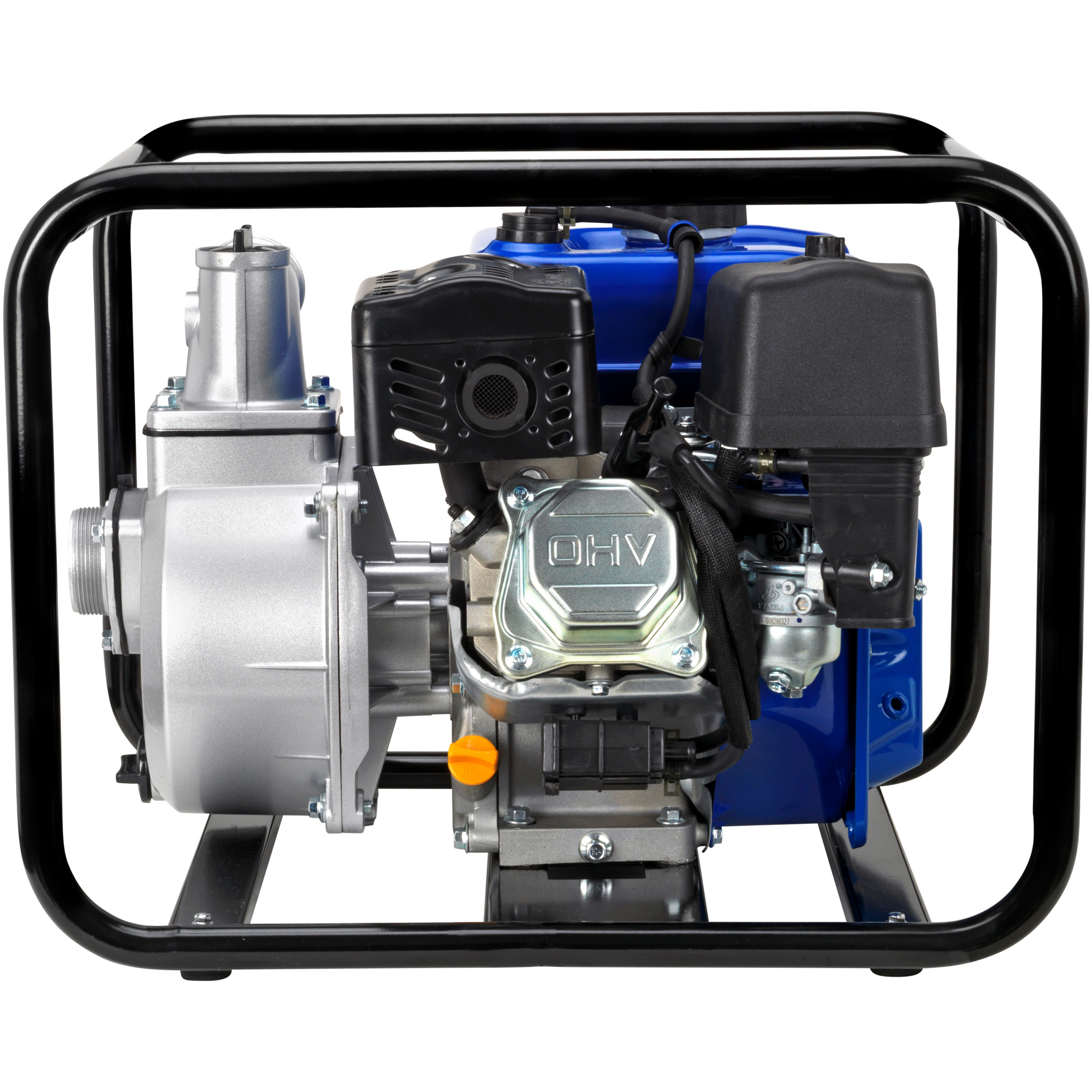 DuroMax, 208cc 158-GPM 2- inch Semi-Trash Water Pump, Max. Flow 9480 ...